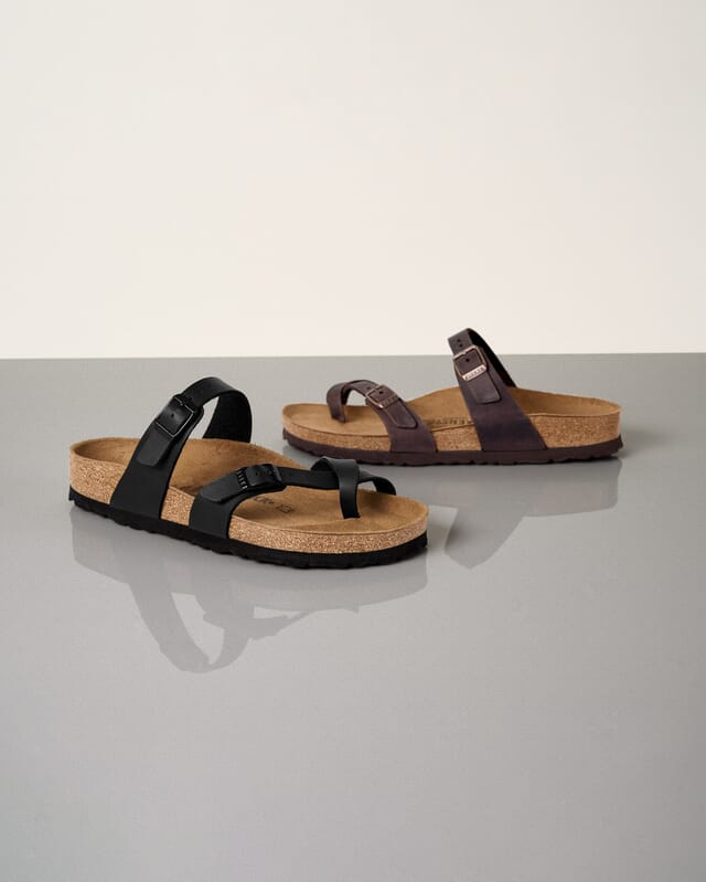 Birkenstock Sandal Mayari Birko Flor Narrow Fit Black Sandaler