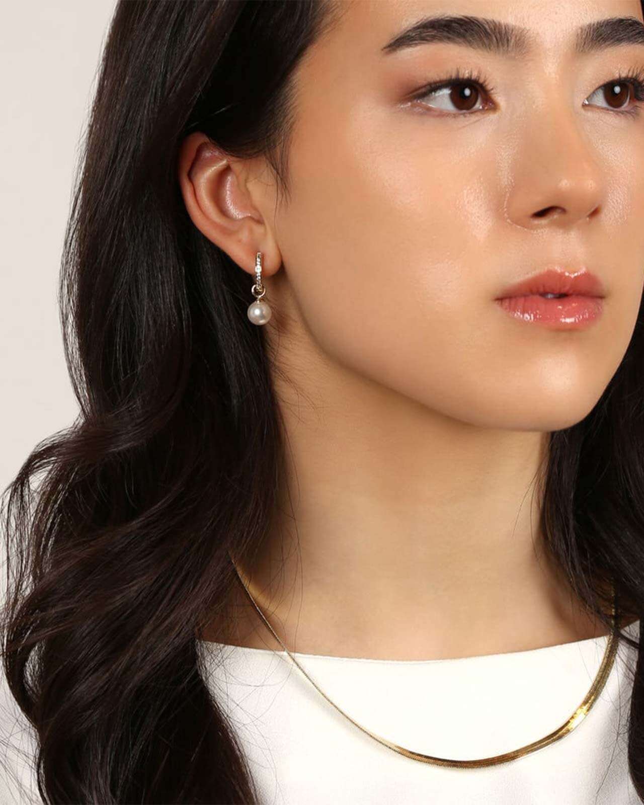 Snö of Sweden Kjede Paris Chain 45cm - Plain Gold