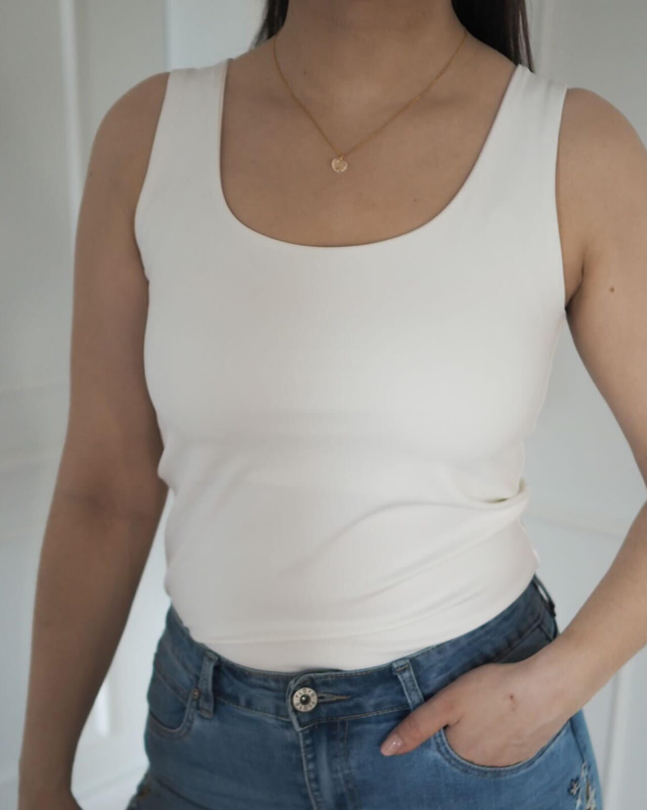 FLOYD Singlet Savanna Basic - Offwhite