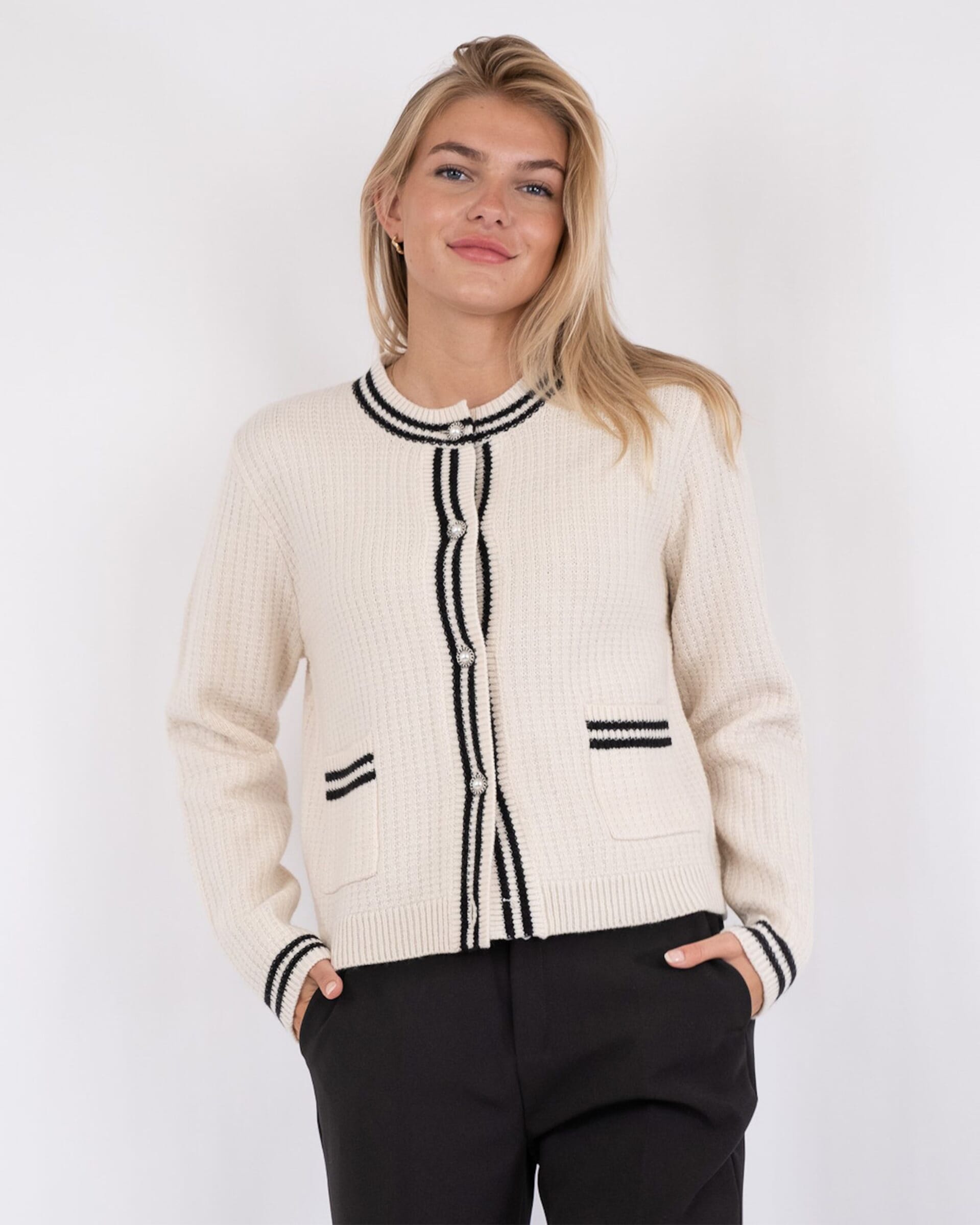 NEO NOIR Cardigan Tilda - Ivory | Cardigans til dame | FLOYD.no