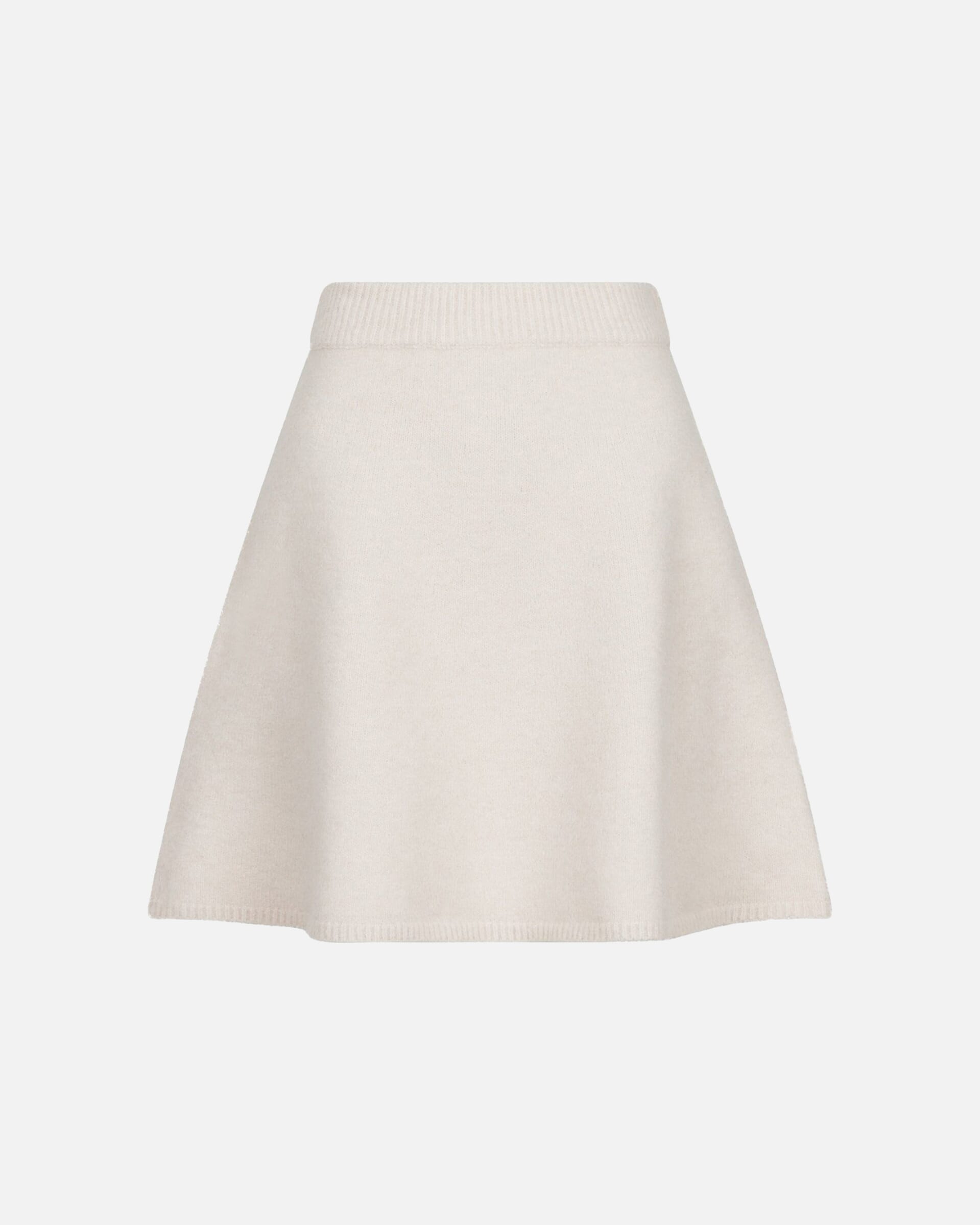 NEO NOIR Strikkeskjørt Gisa Knit - Ivory | Strikkeskjørt til dame ...