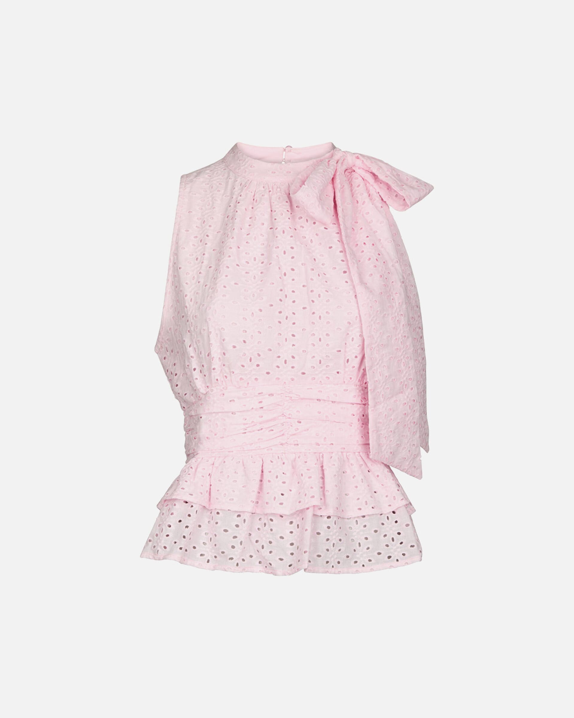 NEO NOIR Topp Ansol Emb - Light Pink