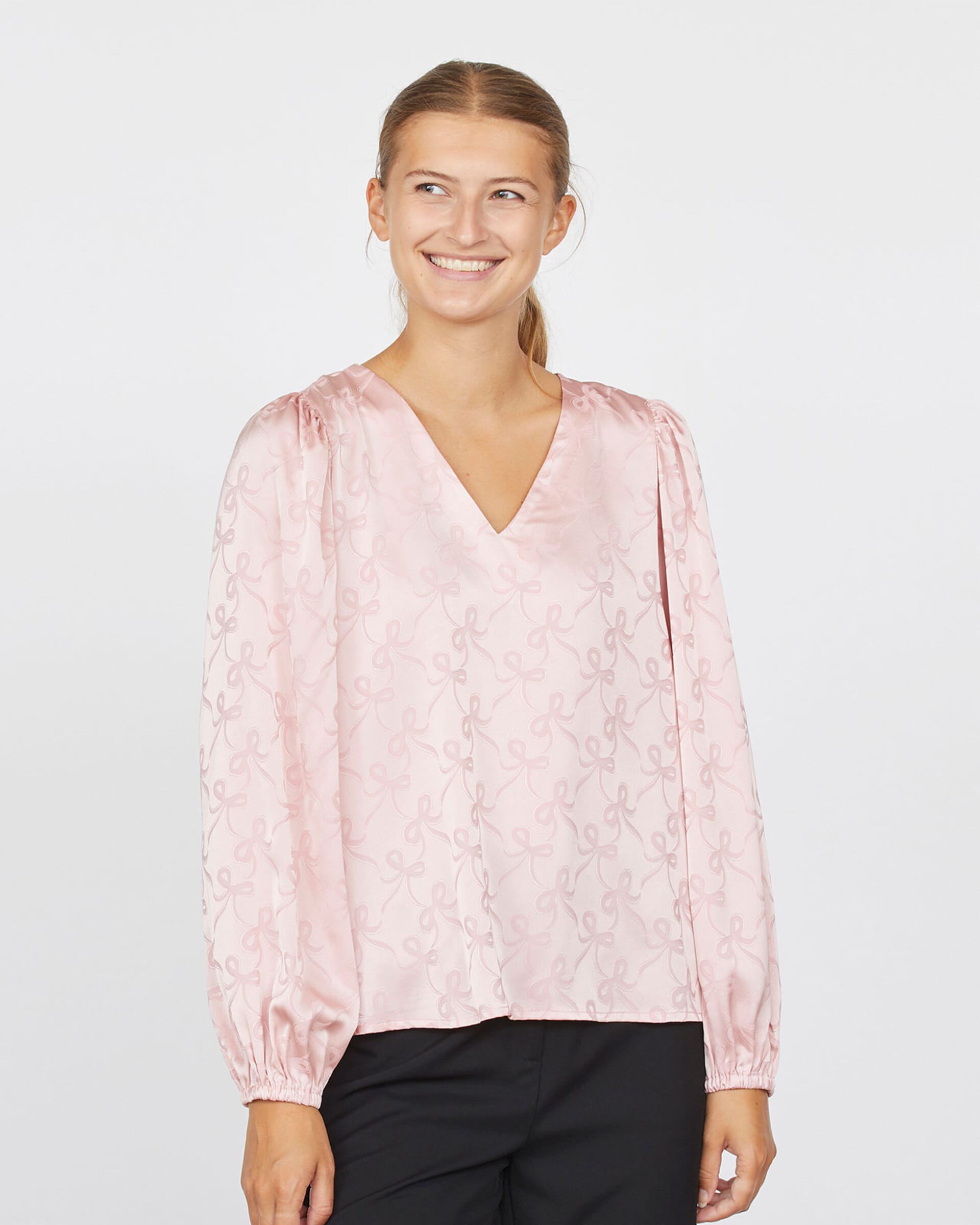 SISTERS POINT Bluse Ventia V.LS3 - Barbie