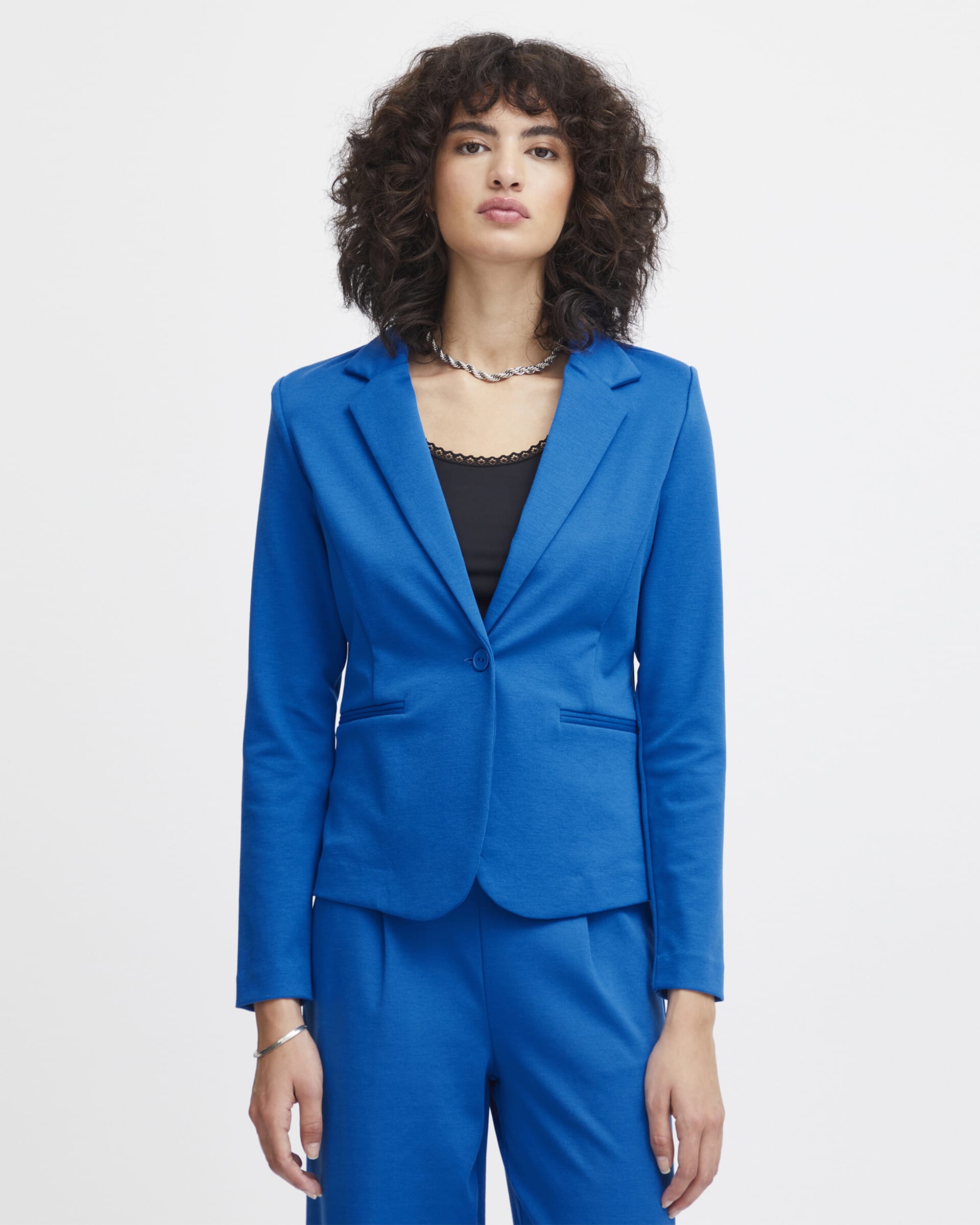 ICHI Blazer Kate BL - Lapis Blue | Blazere og dressjakker til dame ...