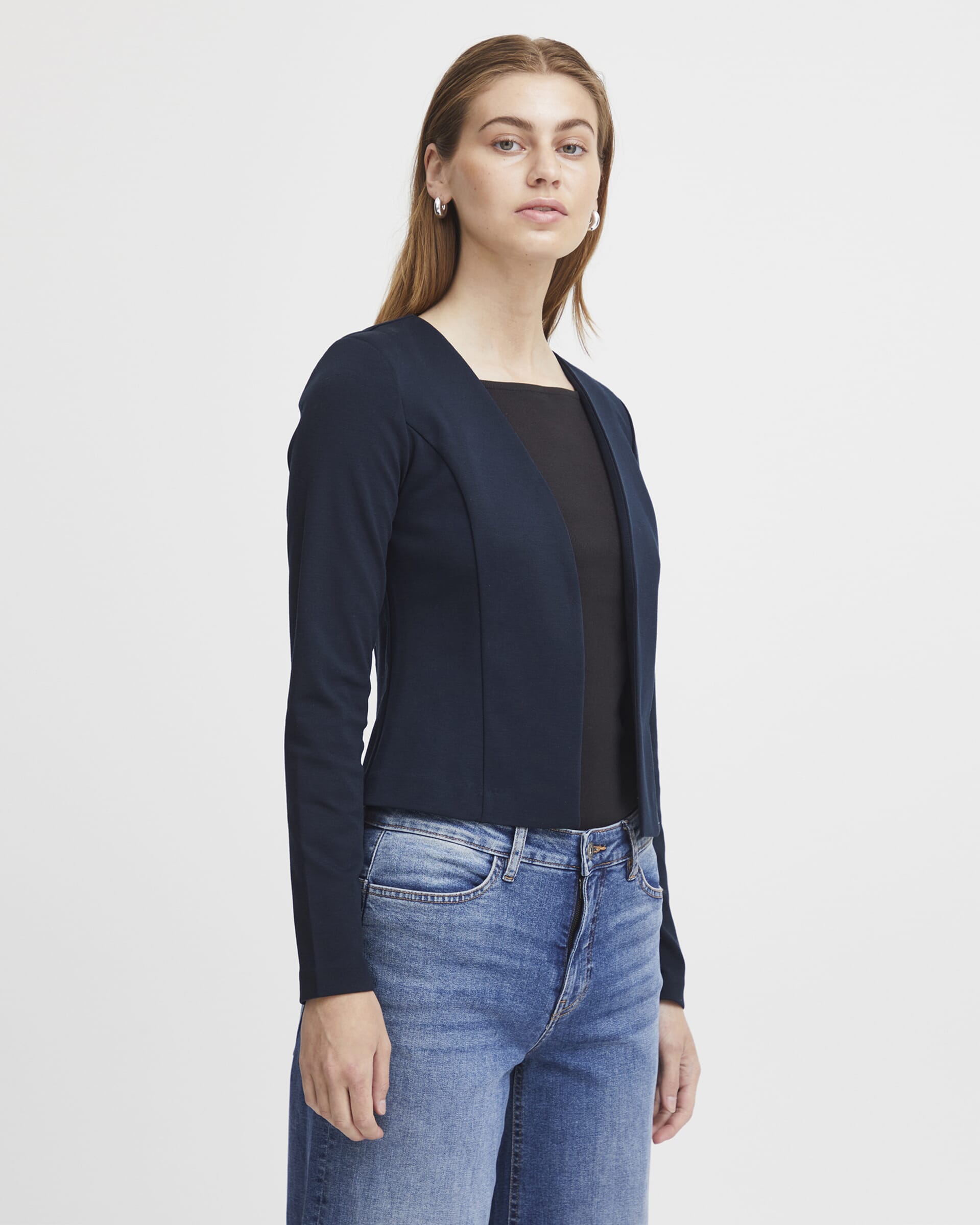 ICHI Blazer Kate Short BL - Total Eclipse