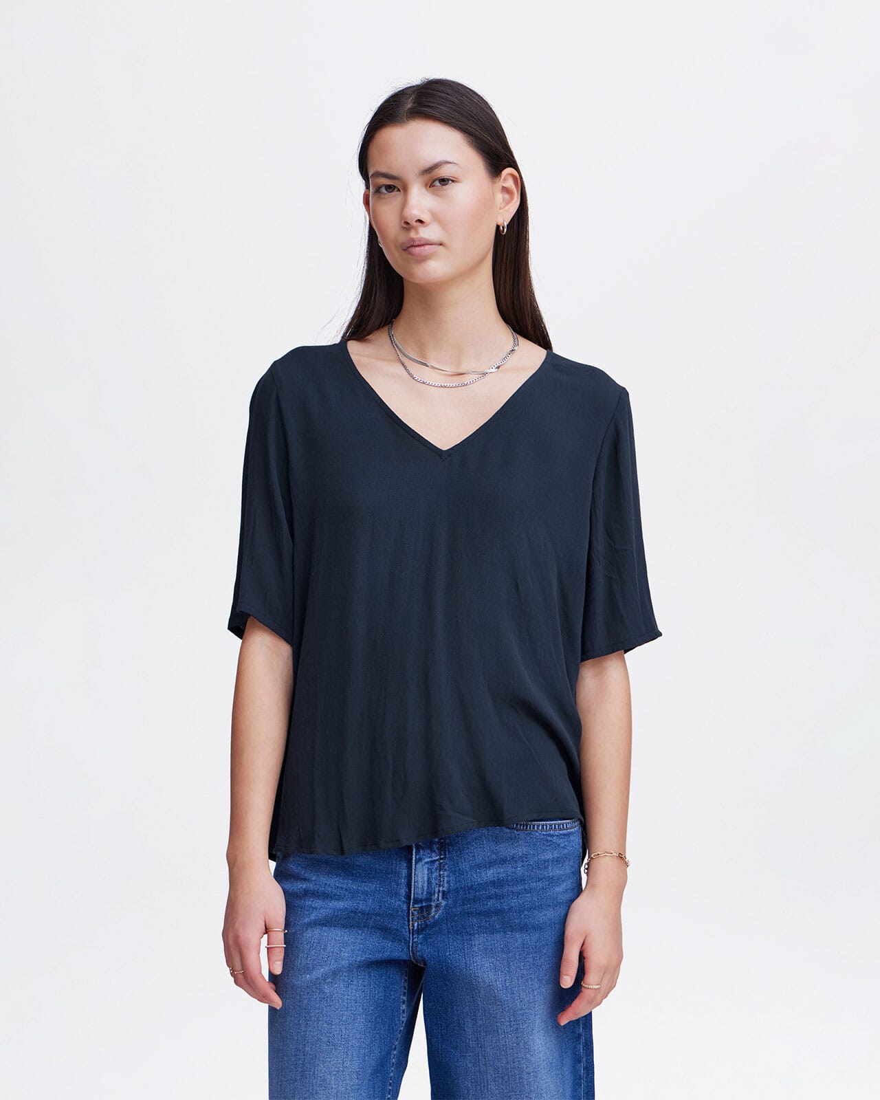 ICHI Topp Marrakech SS9 SO - Total Eclipse