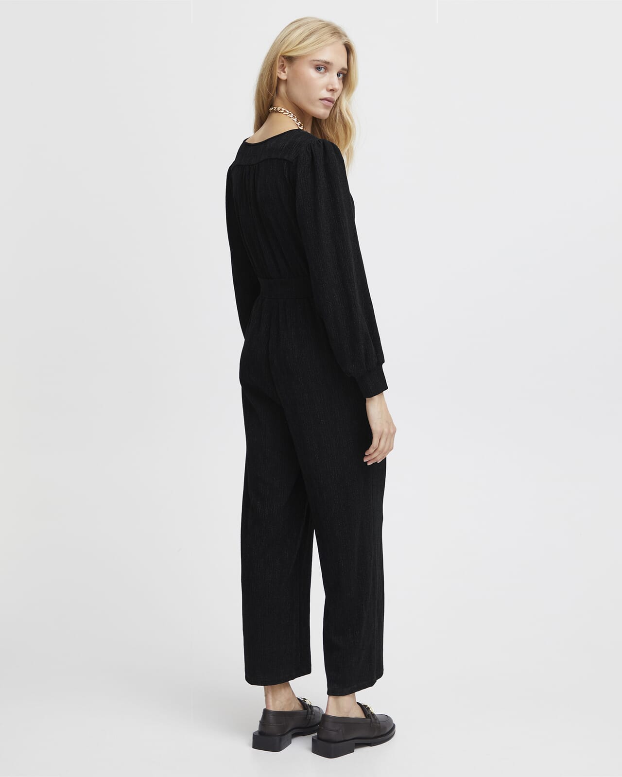 ICHI Jumpsuit Nelly JS2 - Black | Jumpsuits til fest | FLOYD.NO