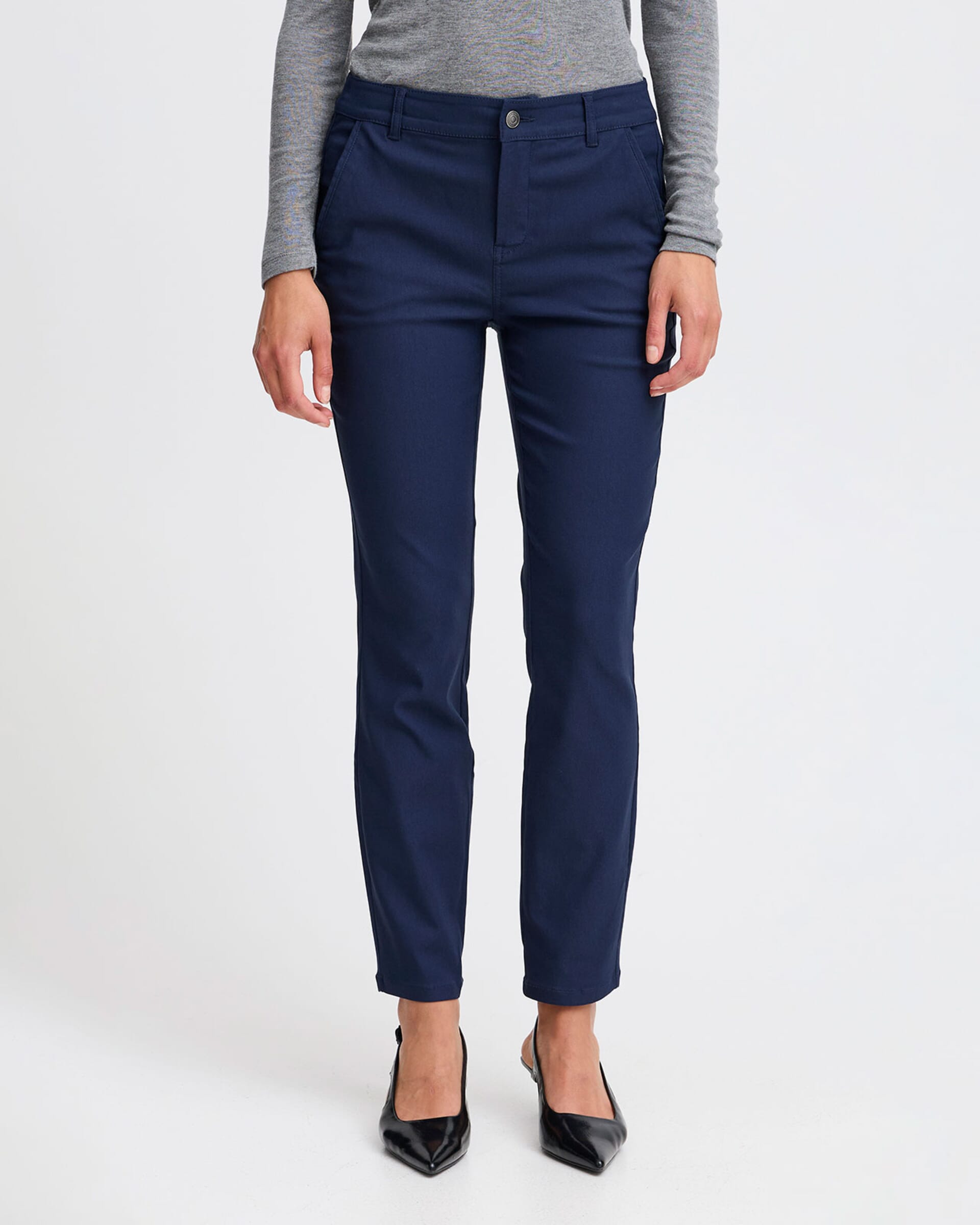 Fransa Bukse Ena Tessa PA 1 - Navy Blazer