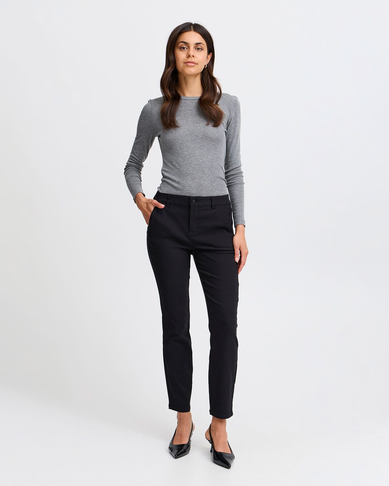 Fransa Bukse Ena Tessa PA 1 - Black