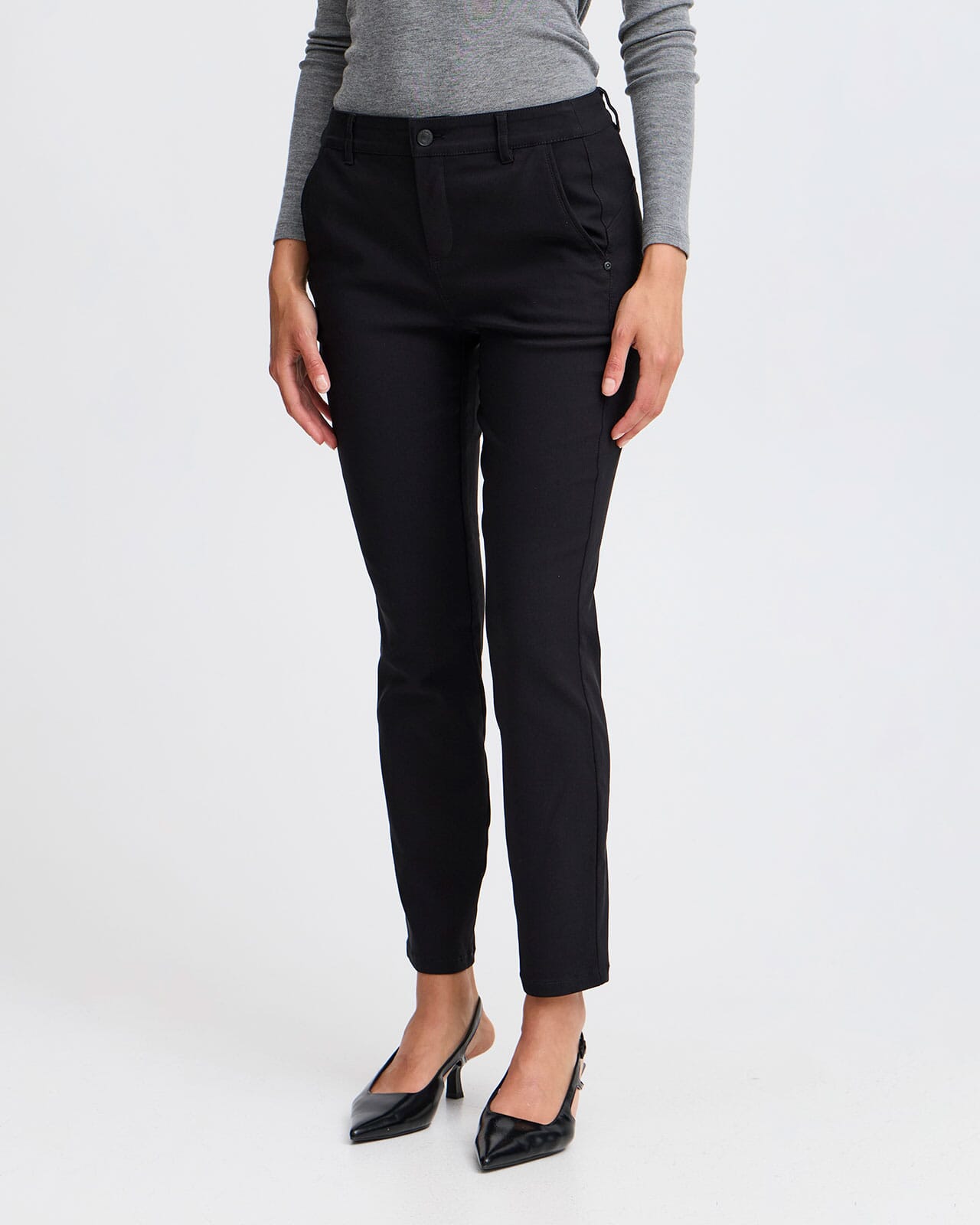 Fransa Bukse Ena Tessa PA 1 - Black