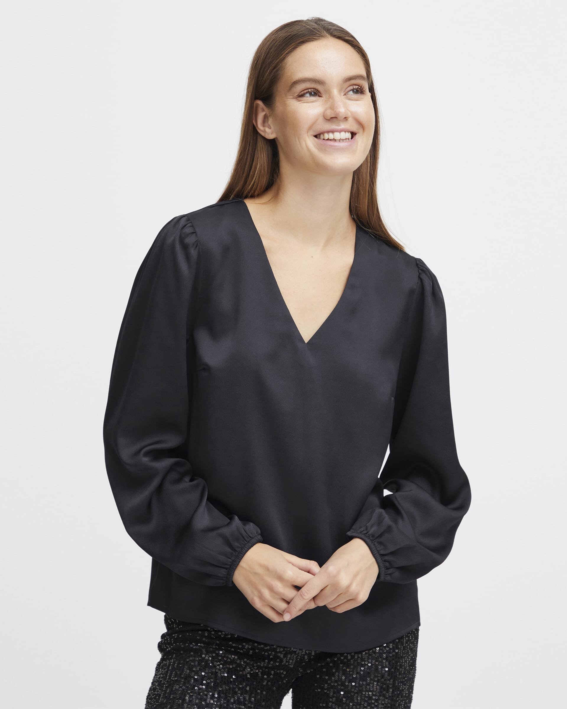 b.young Bluse Inara - Black | Bluser og overdeler til dame | FLOYD.no