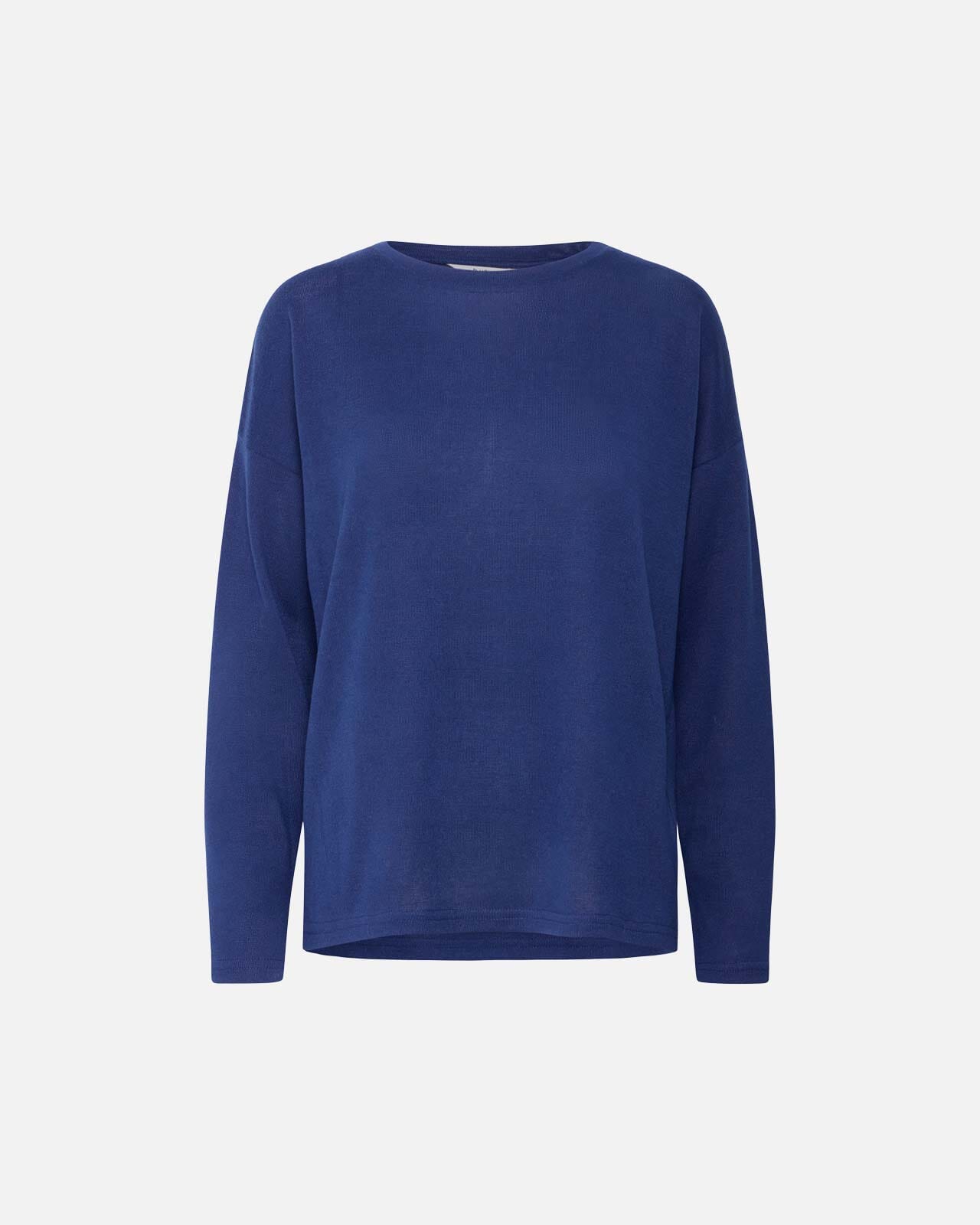 b.young Genser Pieta AOP top - Medieval Blue