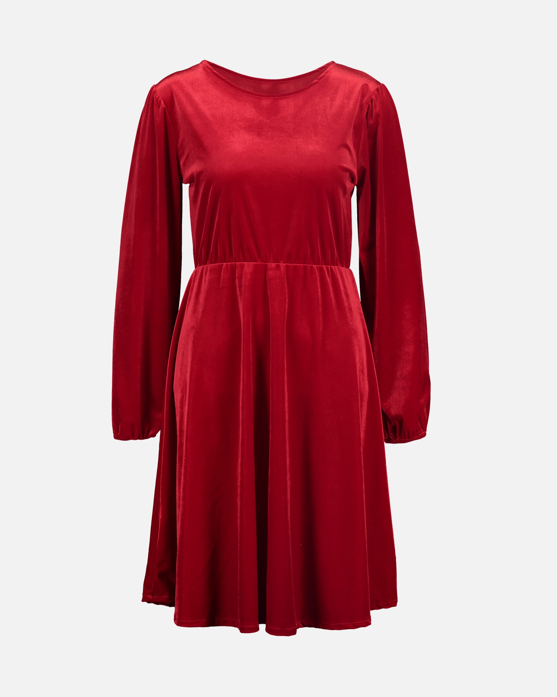 FLOYD Kjole Celina Velvet - Red