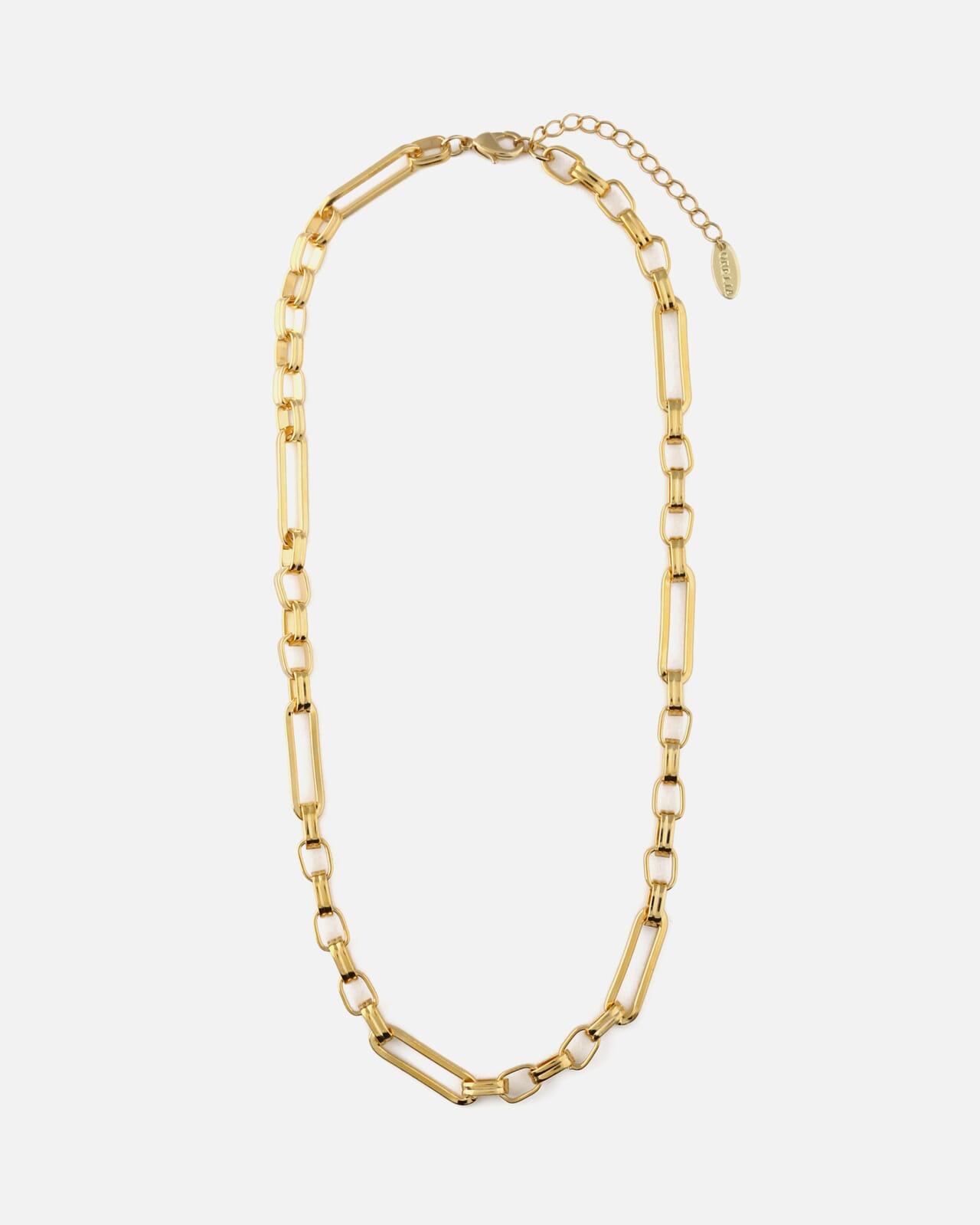 Orelia Kjede Long Link Linear Chain - Gold - gull | Smykker | FLOYD.no