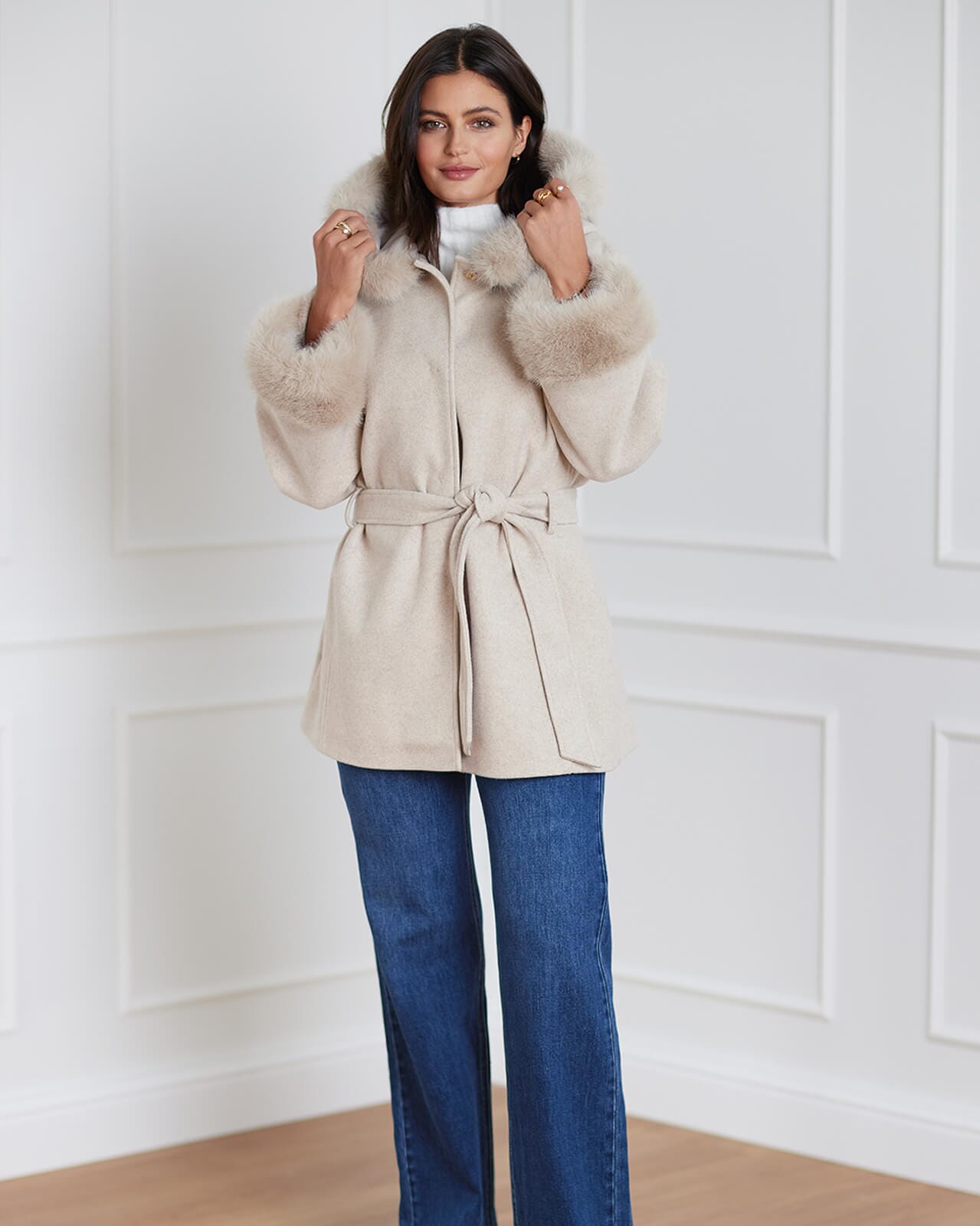 FLOYD Jakke Alberta - Beige