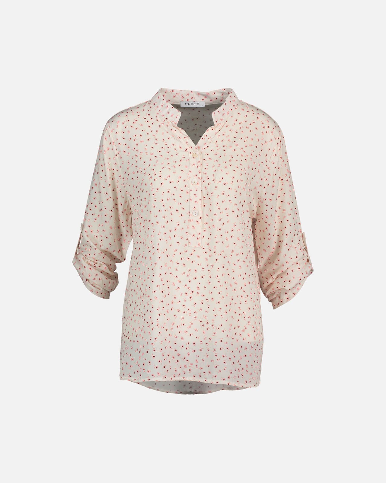 FLOYD Bluse Erica Bella - Offwhite/ Blush Pink