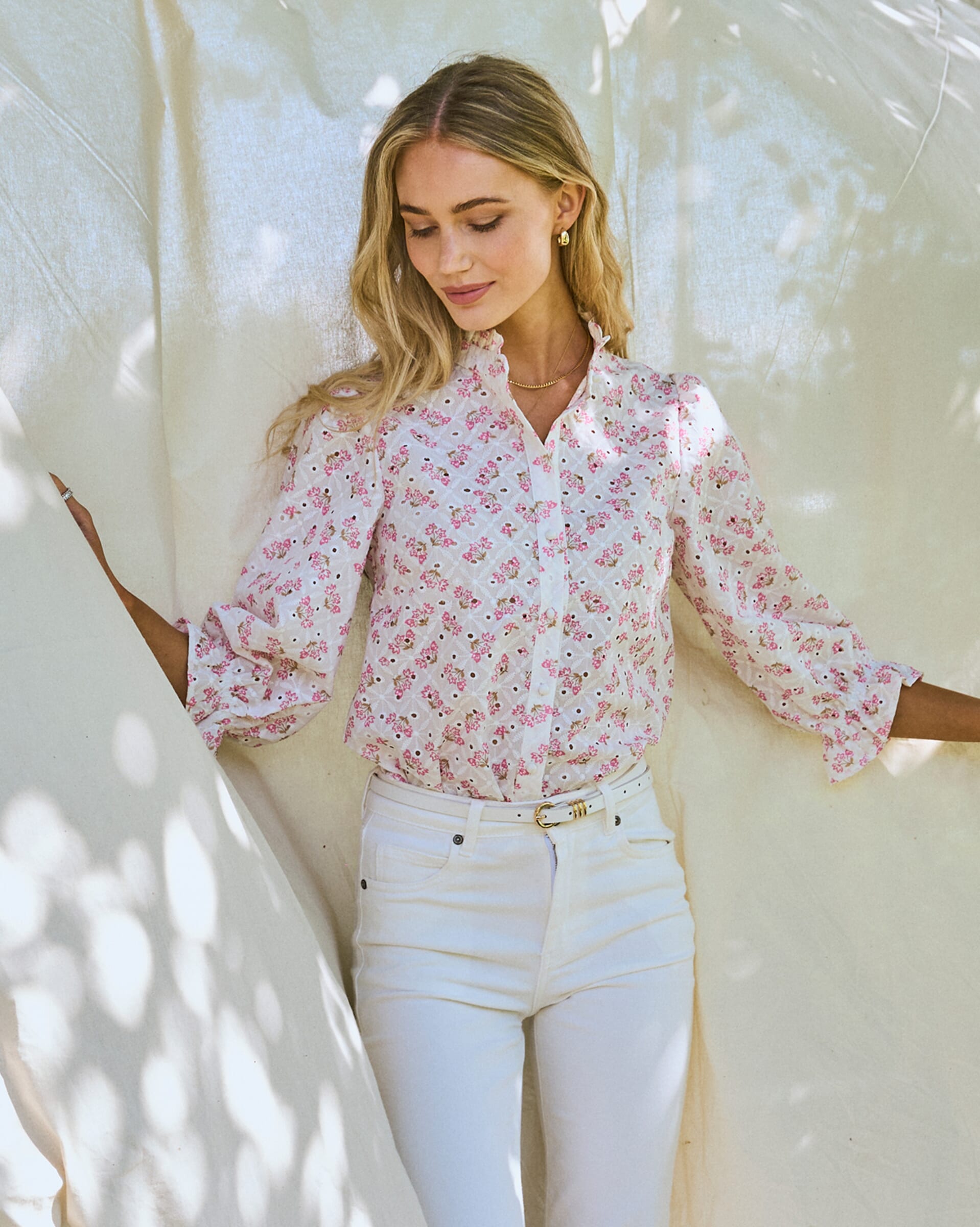 FLOYD Bluse Michelle Lie - Rose Petal