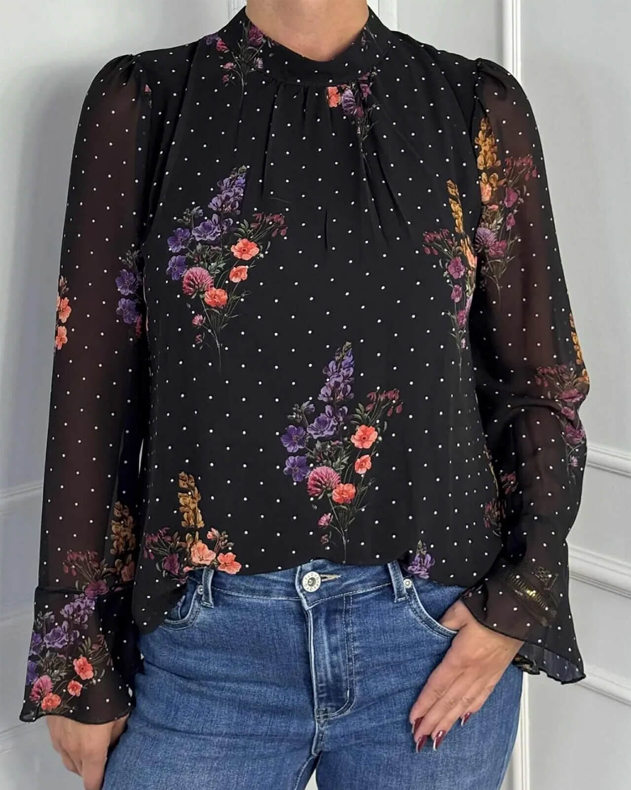 FLOYD Bluse Idelle Ori - Black