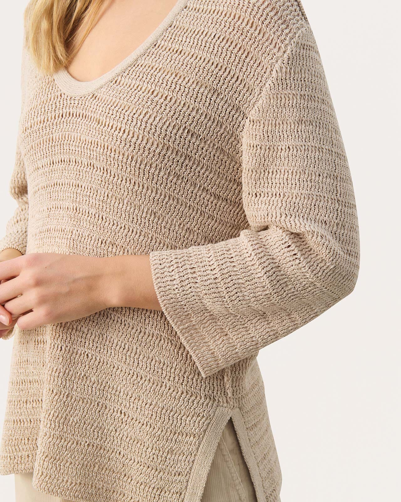 PART TWO Topp Judith Heklet PW PU - French Oak | Heklede topper til ...