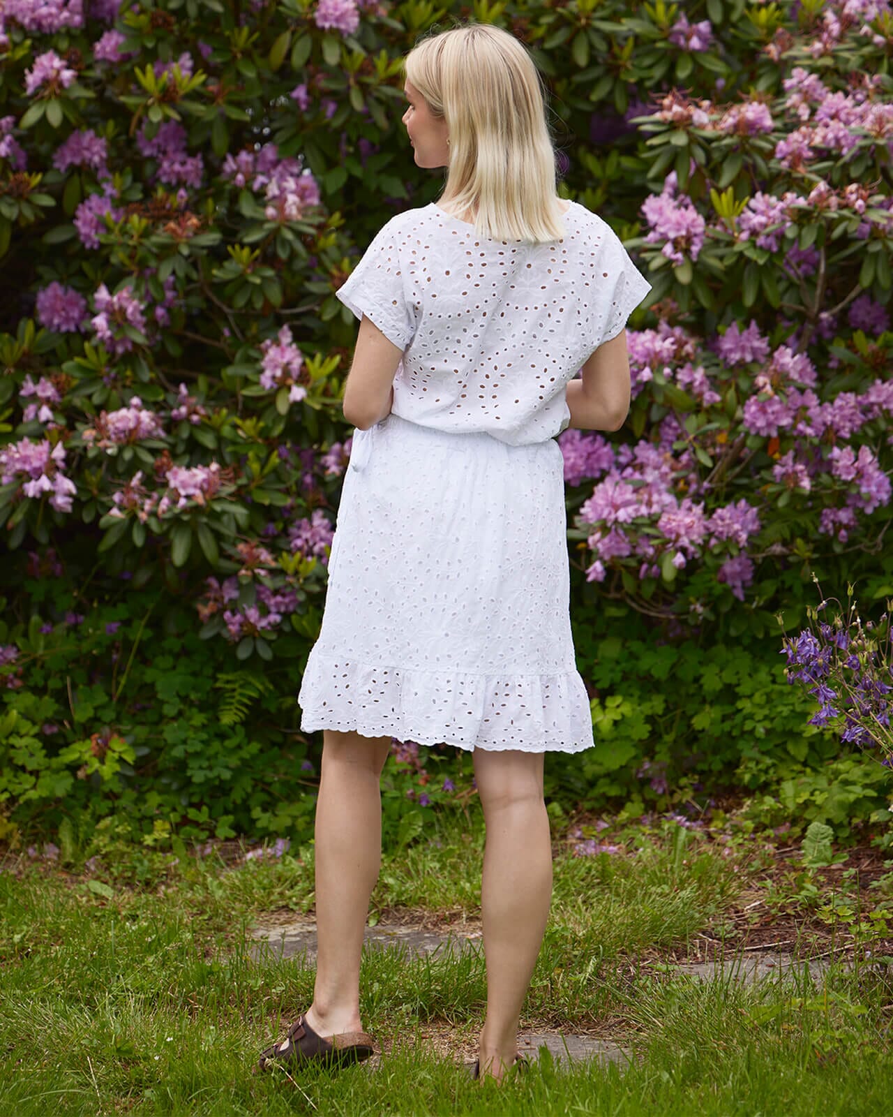 FLOYD Topp Hope Brodery - White | Overdeler | FLOYD.no