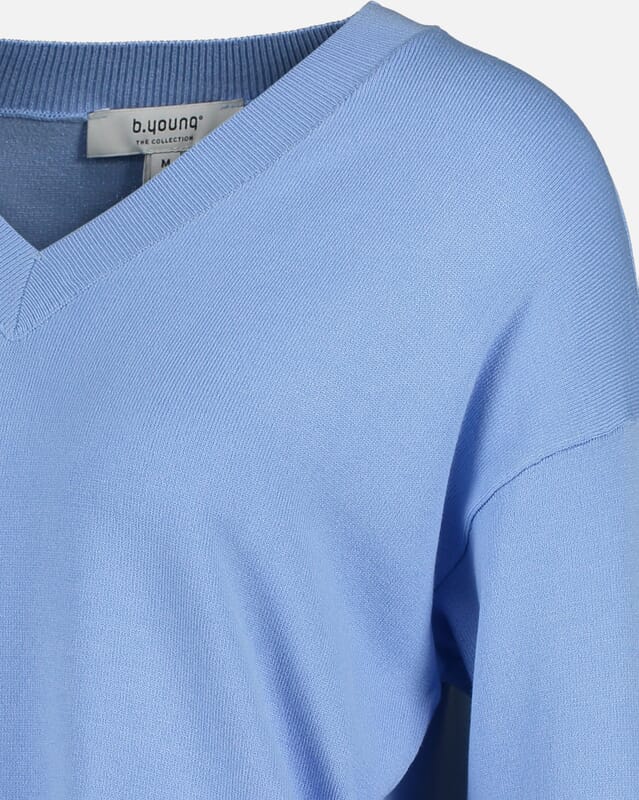 b.young Genser Mmorla Vneck - Vista Blue | Gensere og overdeler til ...