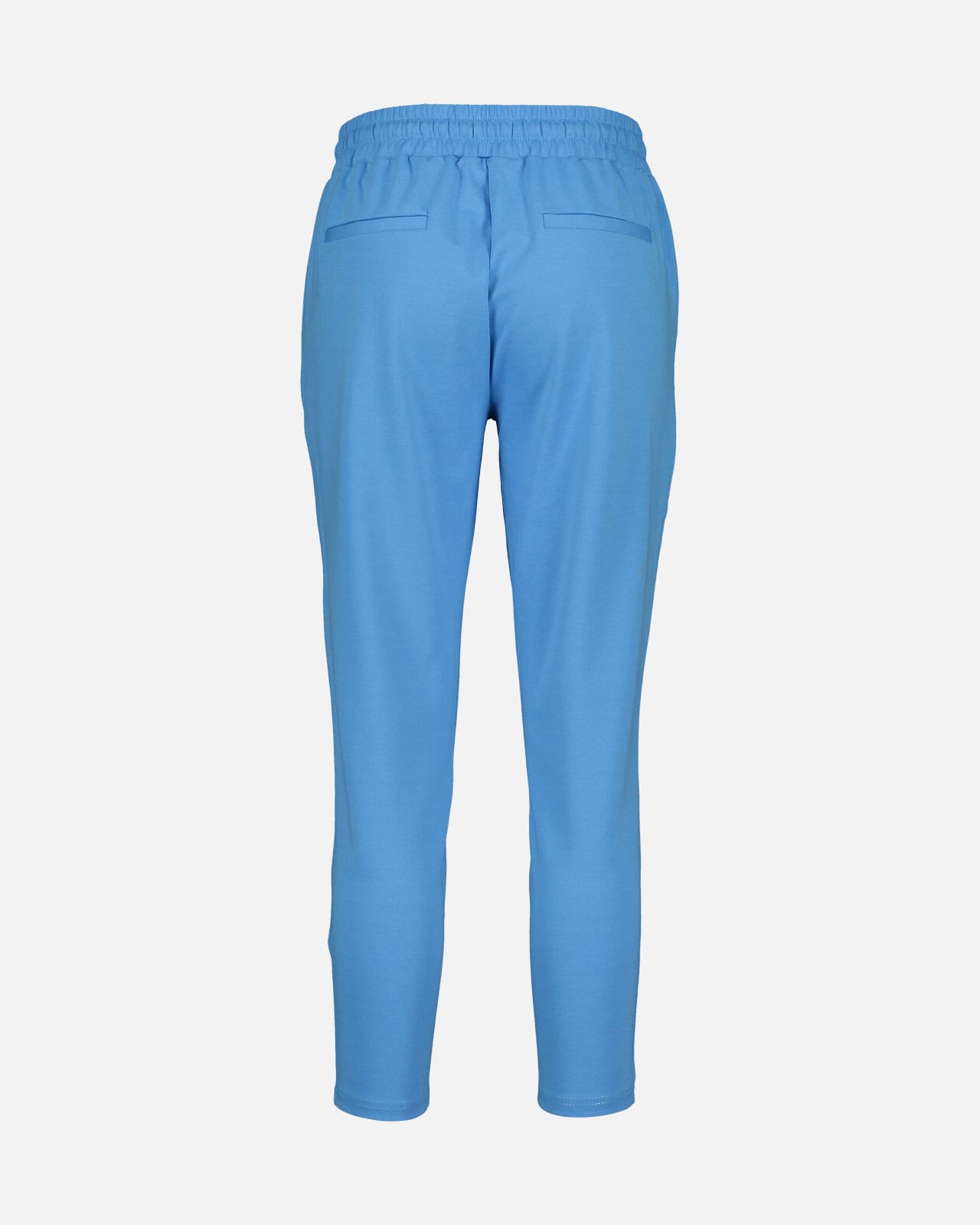 ICHI Bukse Kate Cropped PA - Azure Blue | Stoffbukser | FLOYD.no