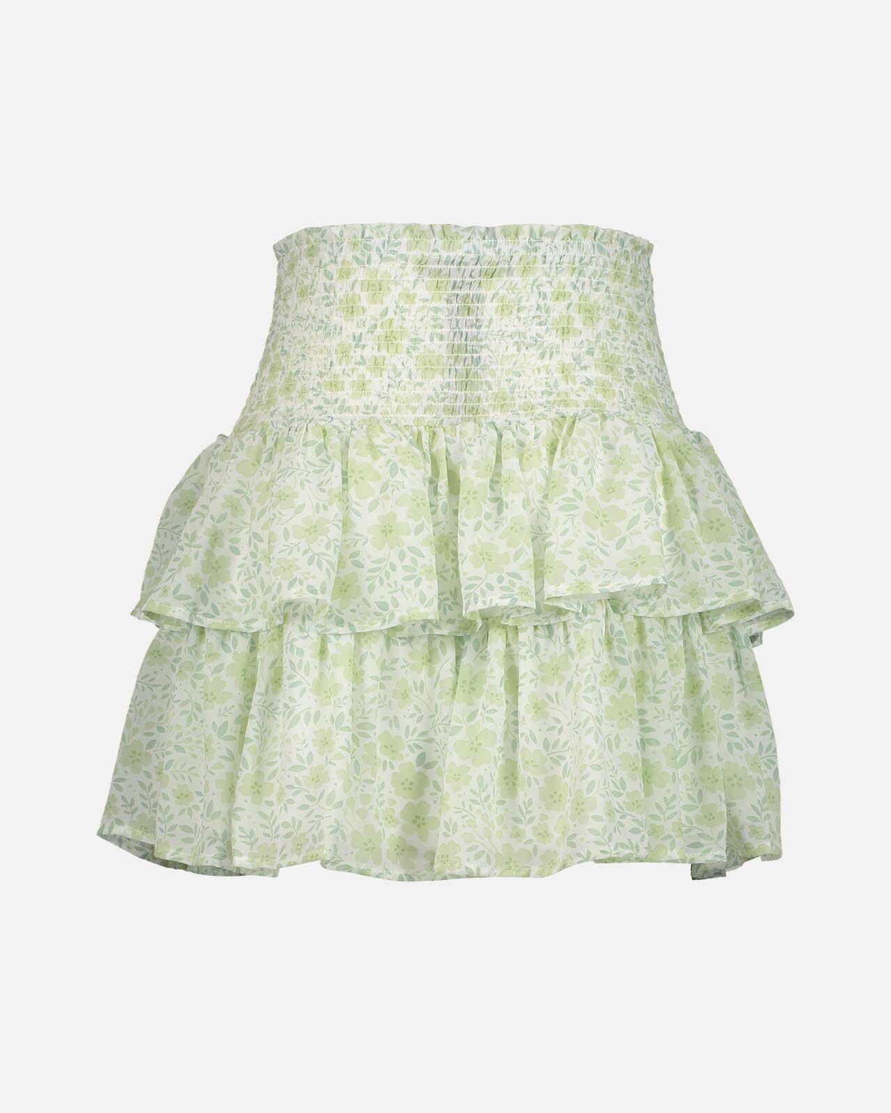 ONLY Skjørt Amanda New Smock Skirt - Mistletoe/ Naive flower ...