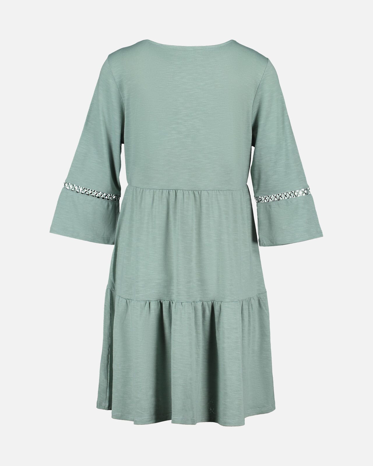 JDY Kjole Dora Dodo 3/4 Short Lace - Chinois Green