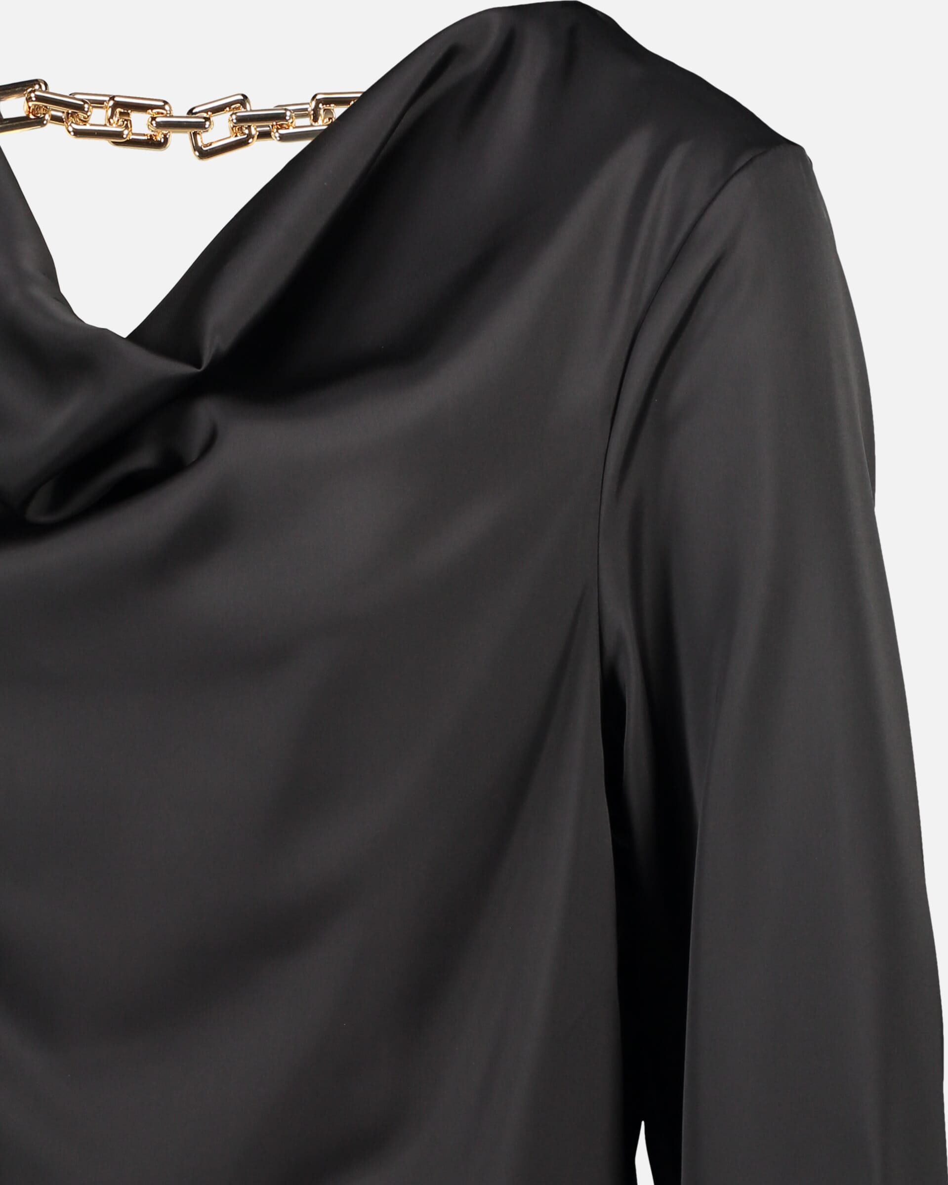 FLOYD Bluse Marissa Satin - Black | Festtopper, bluser og overdeler i ...