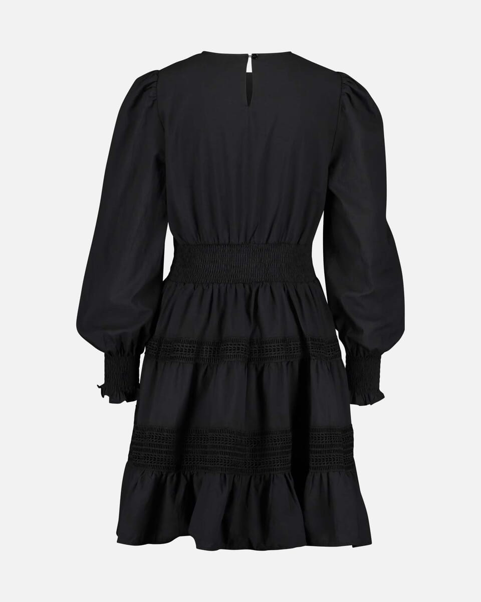 FLOYD Kjole Eloise LS - Black