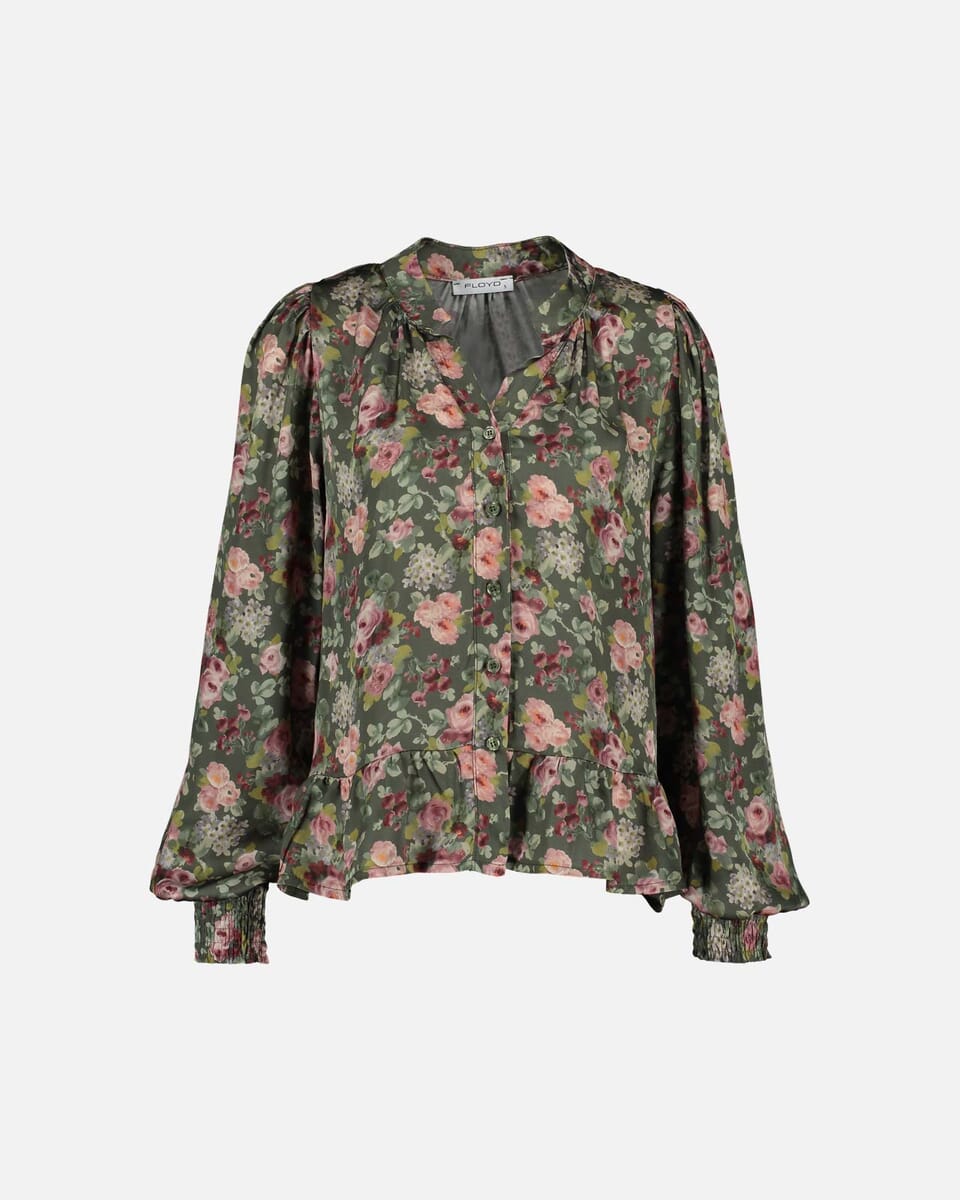 FLOYD Bluse Alvine Rose - Army Green