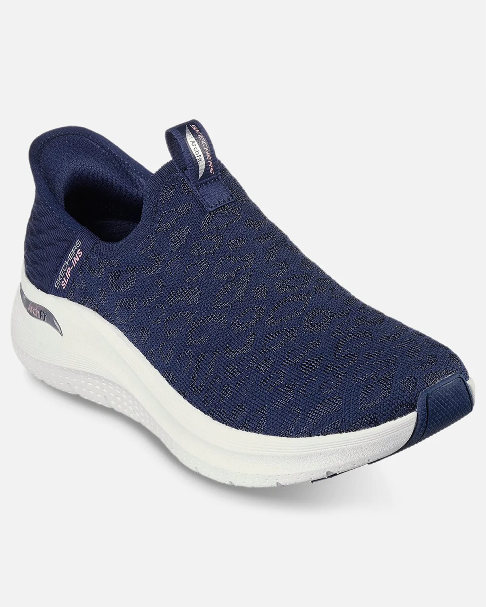 Skechers Sneakers Arch Fit 2.0 Slip-ins - Cheetah Chic - Navy | Sko ...