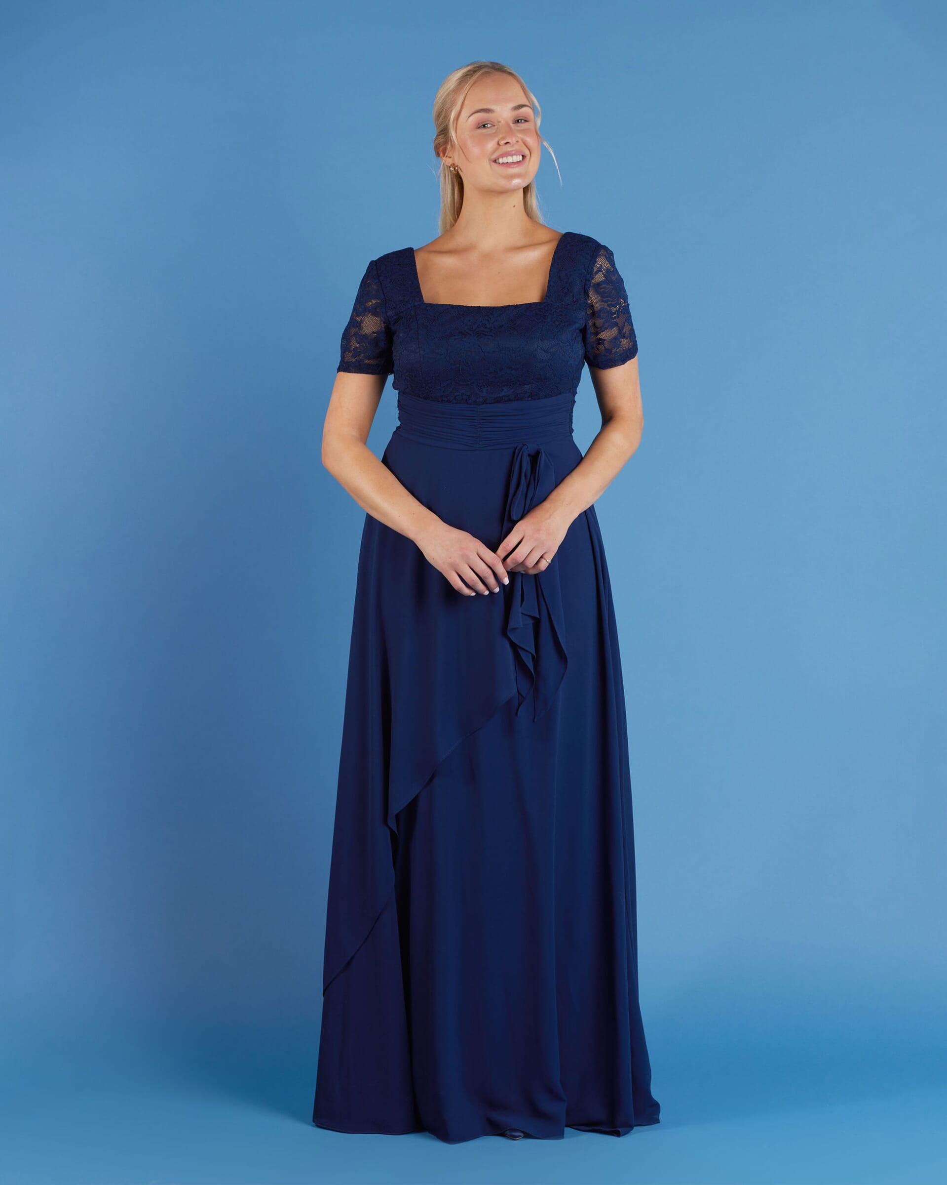 FLOYD Maxikjole Amal - Navy | Maxikjoler | FLOYD.no