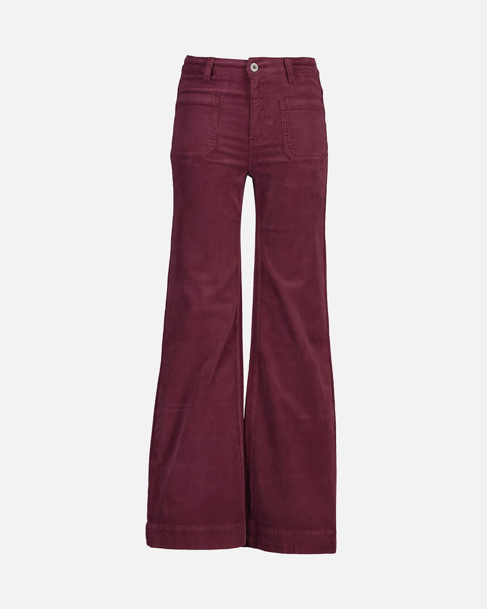 FLOYD Bukse Annika CC21 - Deep Cherry