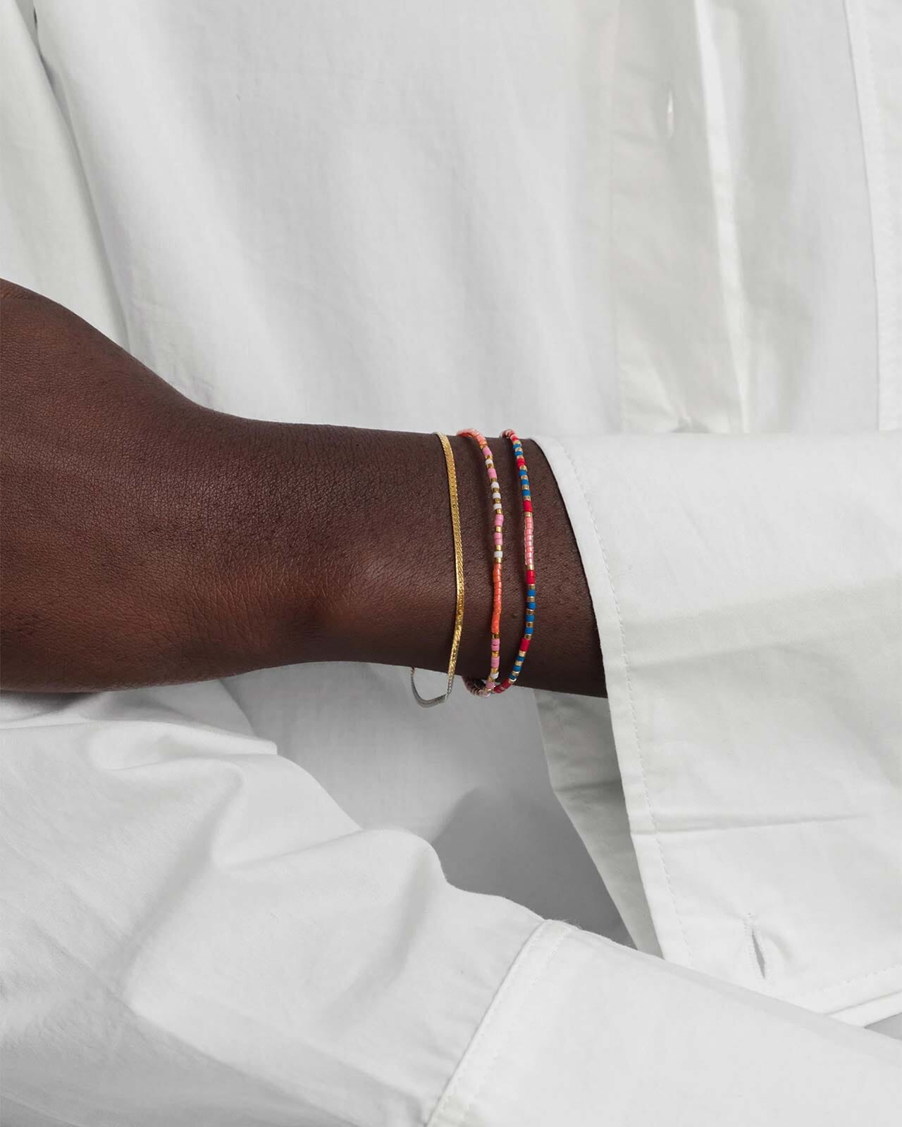 Syster P Armbånd Code Bracelet - Gold/ Just Breathe | Smykker | FLOYD.no