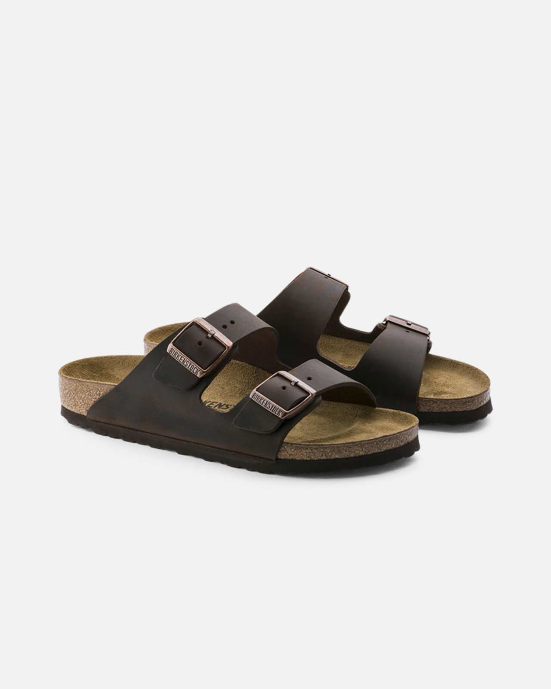 Birkenstock Sandal Arizona Oiled Leather - Narrow fit - Habana | Sko ...