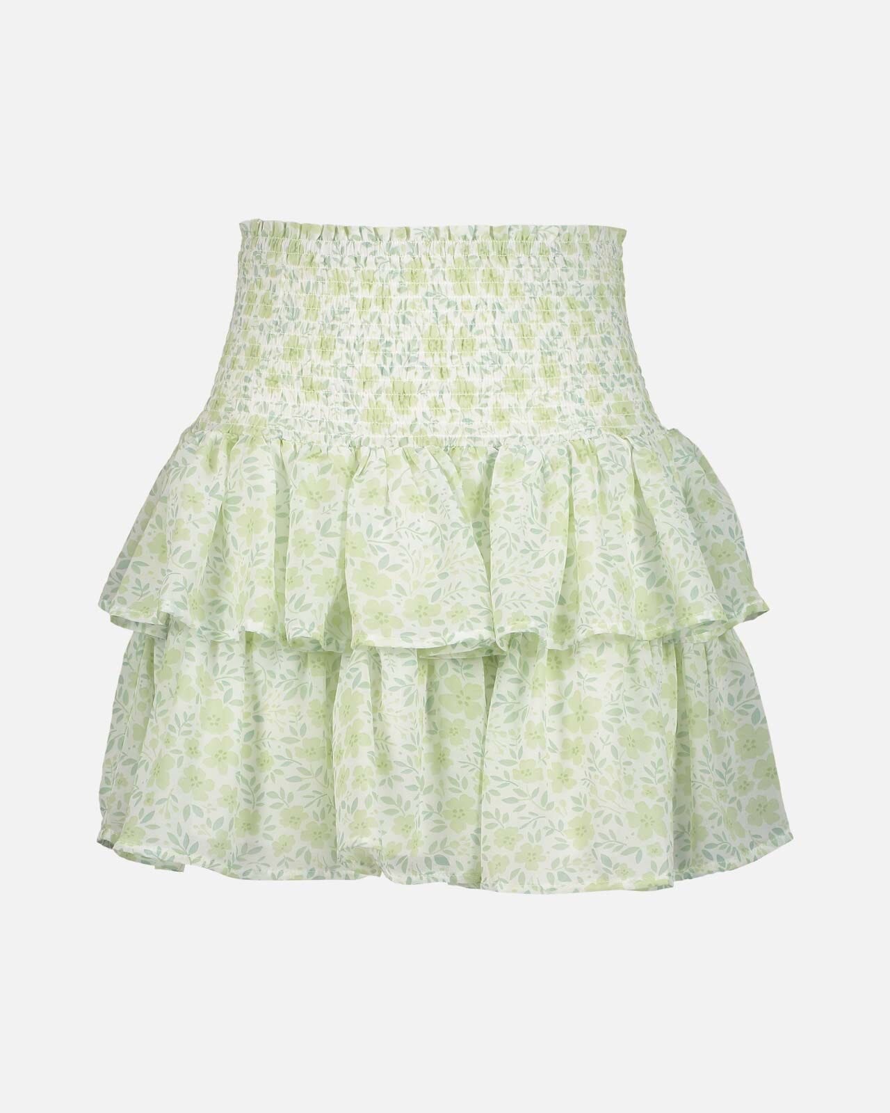 ONLY Skjørt Amanda New Smock Skirt - Mistletoe/ Naive flower ...