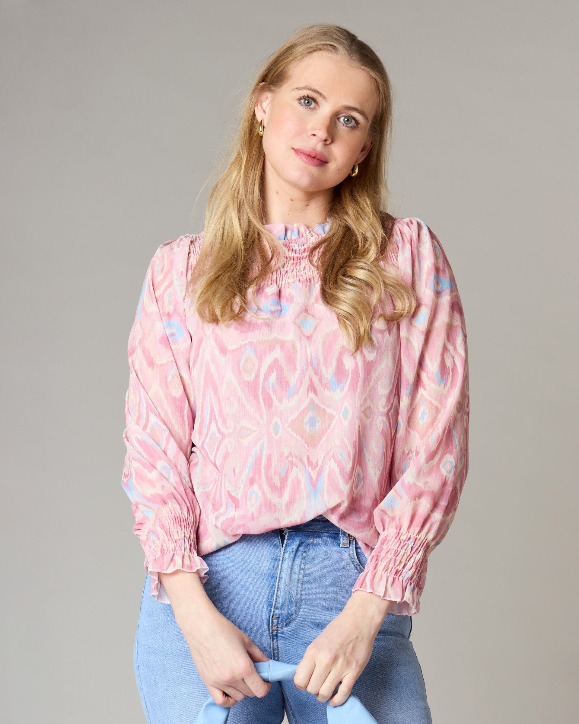FLOYD Bluse Elna Marok - Pink | Bluser og overdeler til dame | FLOYD.no