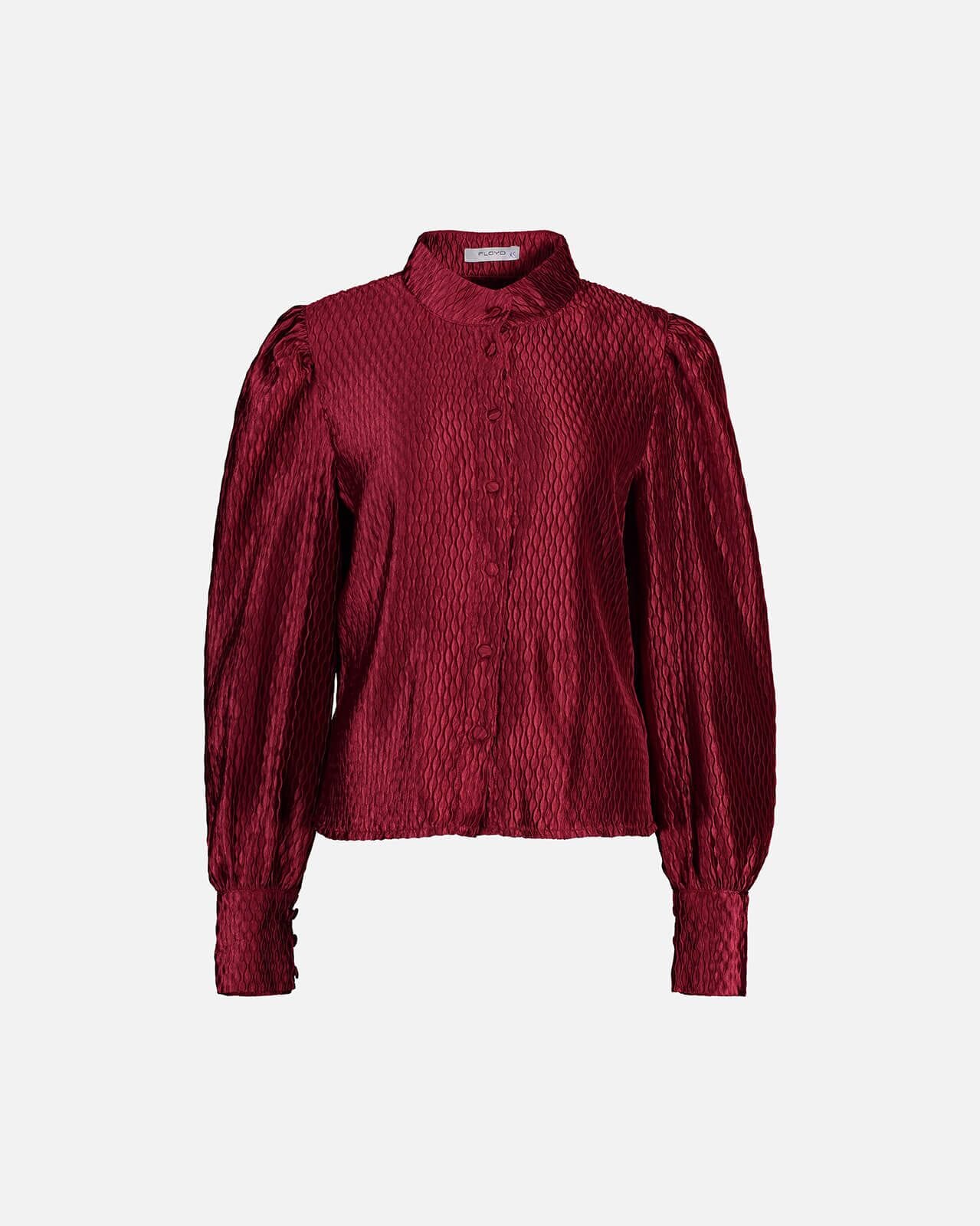 FLOYD Bluse Henrika - Deep Cherry