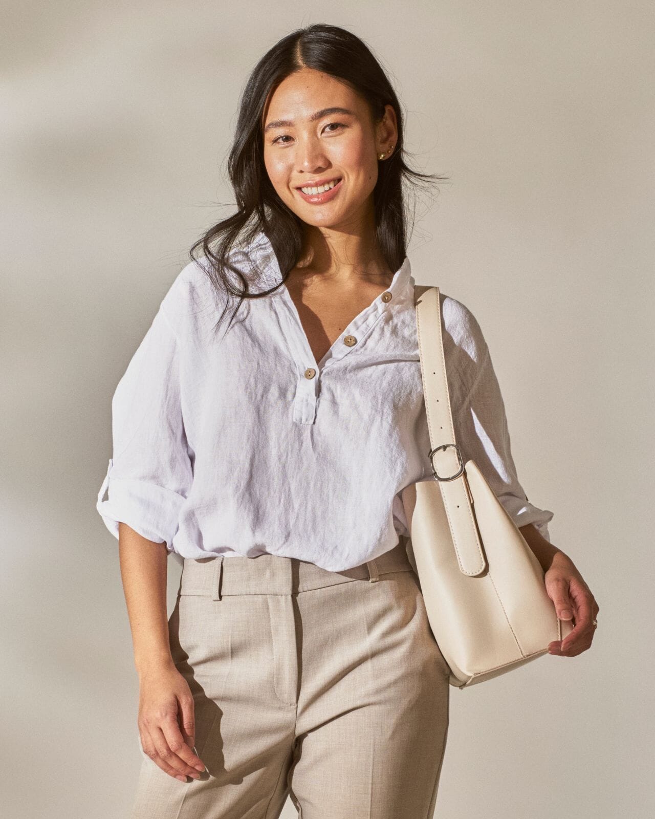 FLOYD Bluse Erica Lin - Offwhite