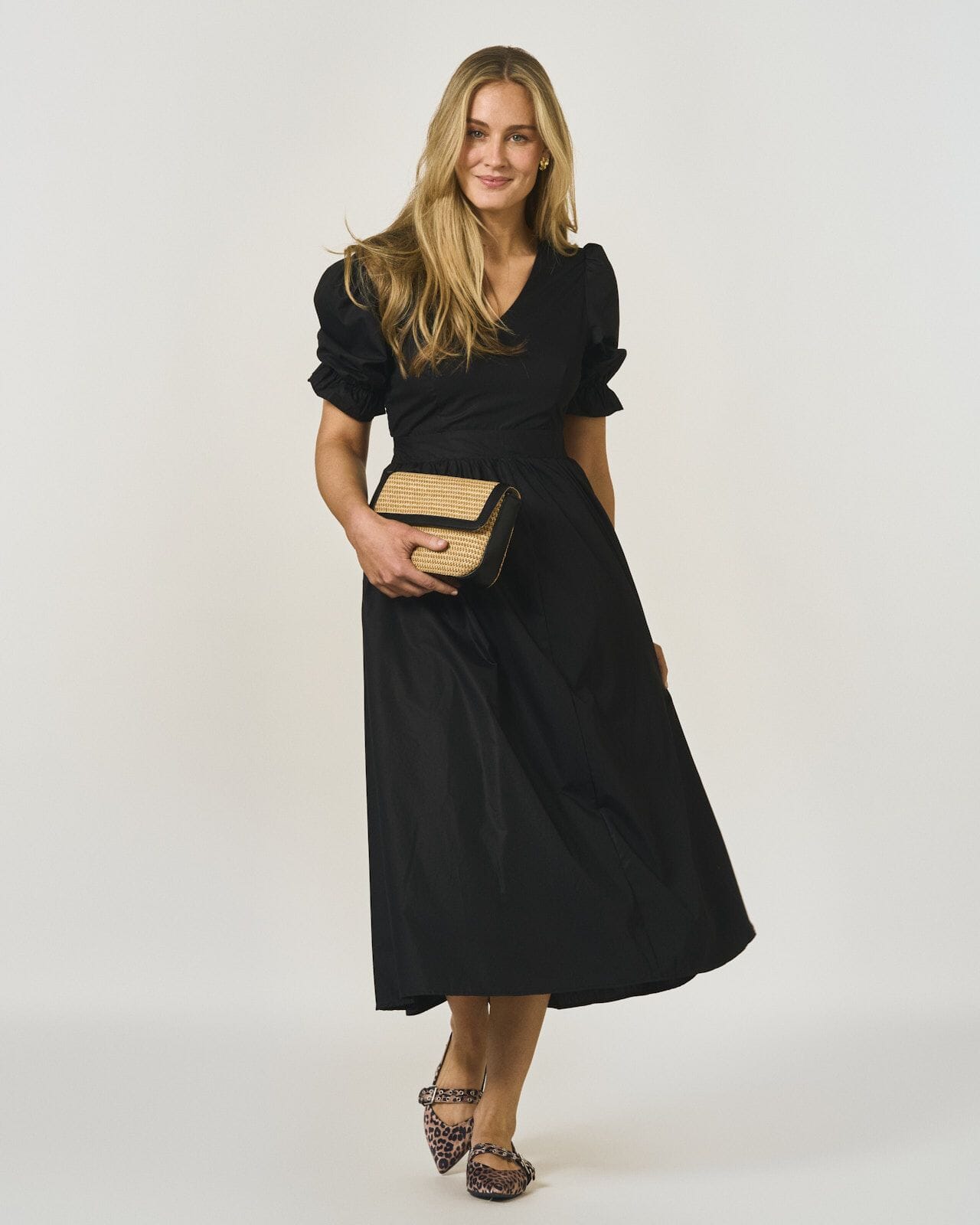 FLOYD Midikjole Helen - Black