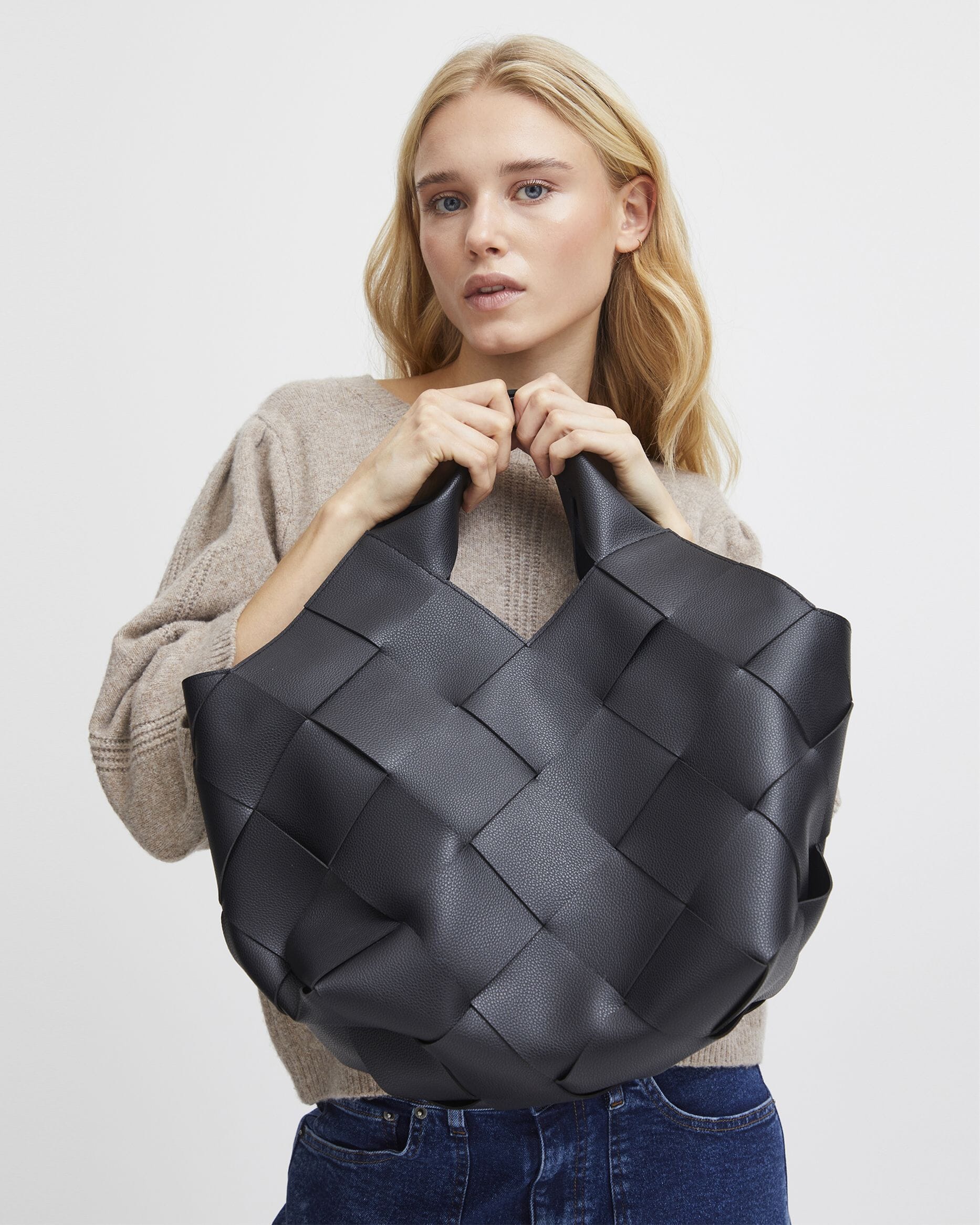 ICHI Veske Miu Big Bag - Black | Svarte vesker, bagger og shoppere | FLOYD.no