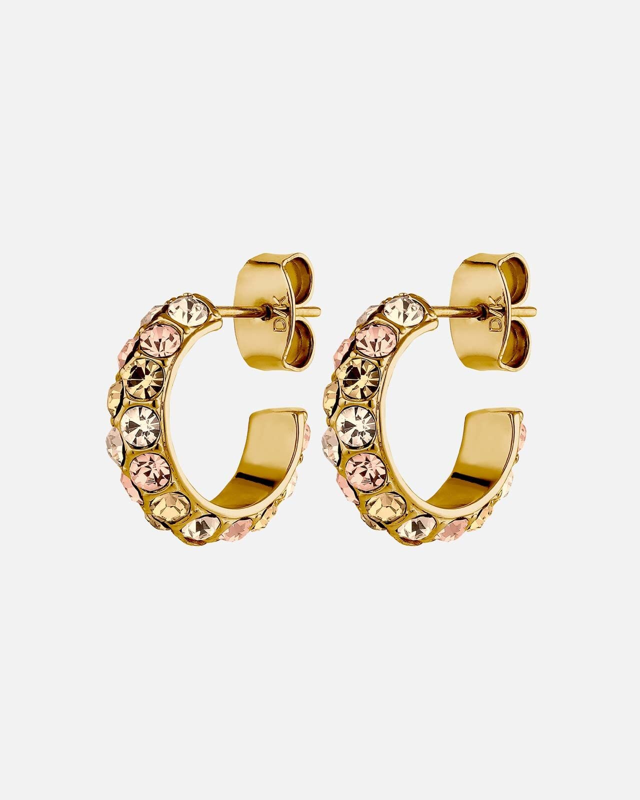 DYRBERG/KERN Øreringer Heidi - Gold/ Golden/ Peach | Smykker | FLOYD.no