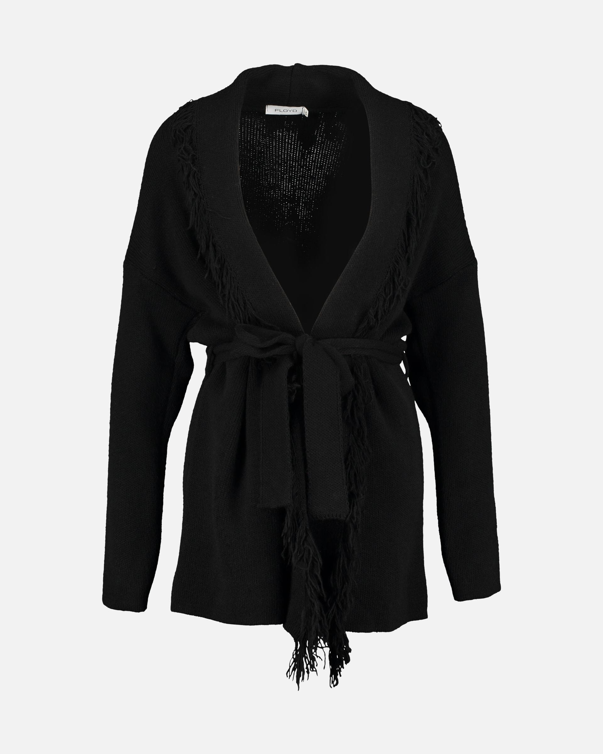 FLOYD Cardigan Tahina Uni - Black | Strikkejakker og cardigans | FLOYD.no