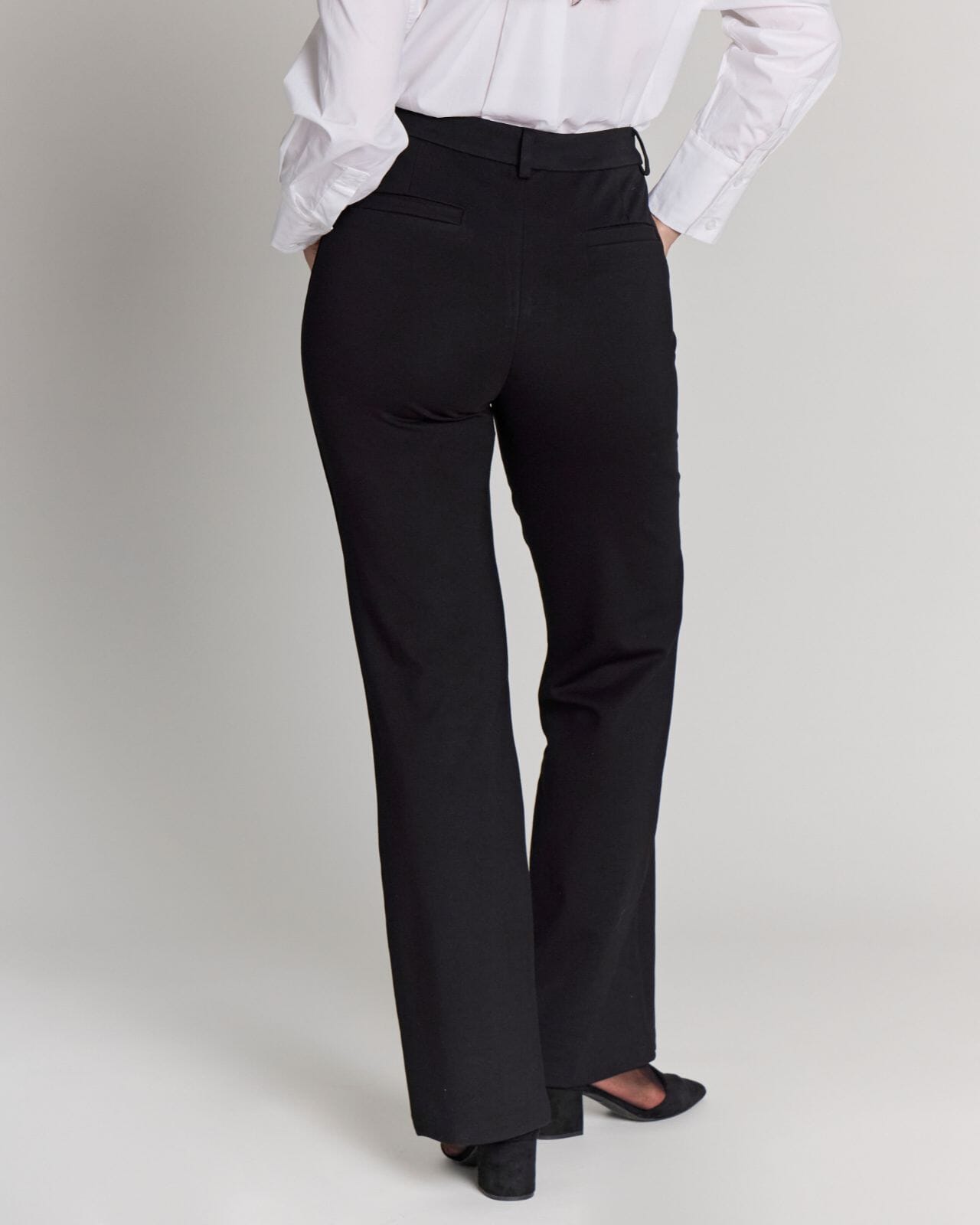 FLOYD Dressbukse Kim 4306 - Black