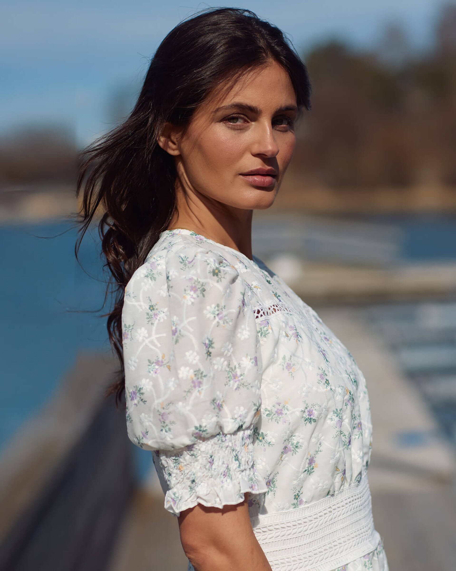 FLOYD Kjole Eloise Fiona Short - Purple