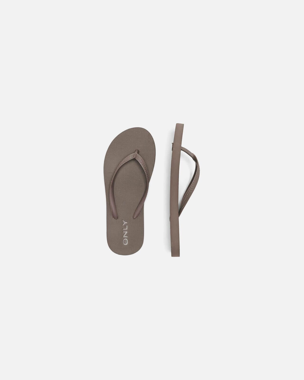 ONLY Flip Flop Lucy - Walnut | Slippers | FLOYD.no