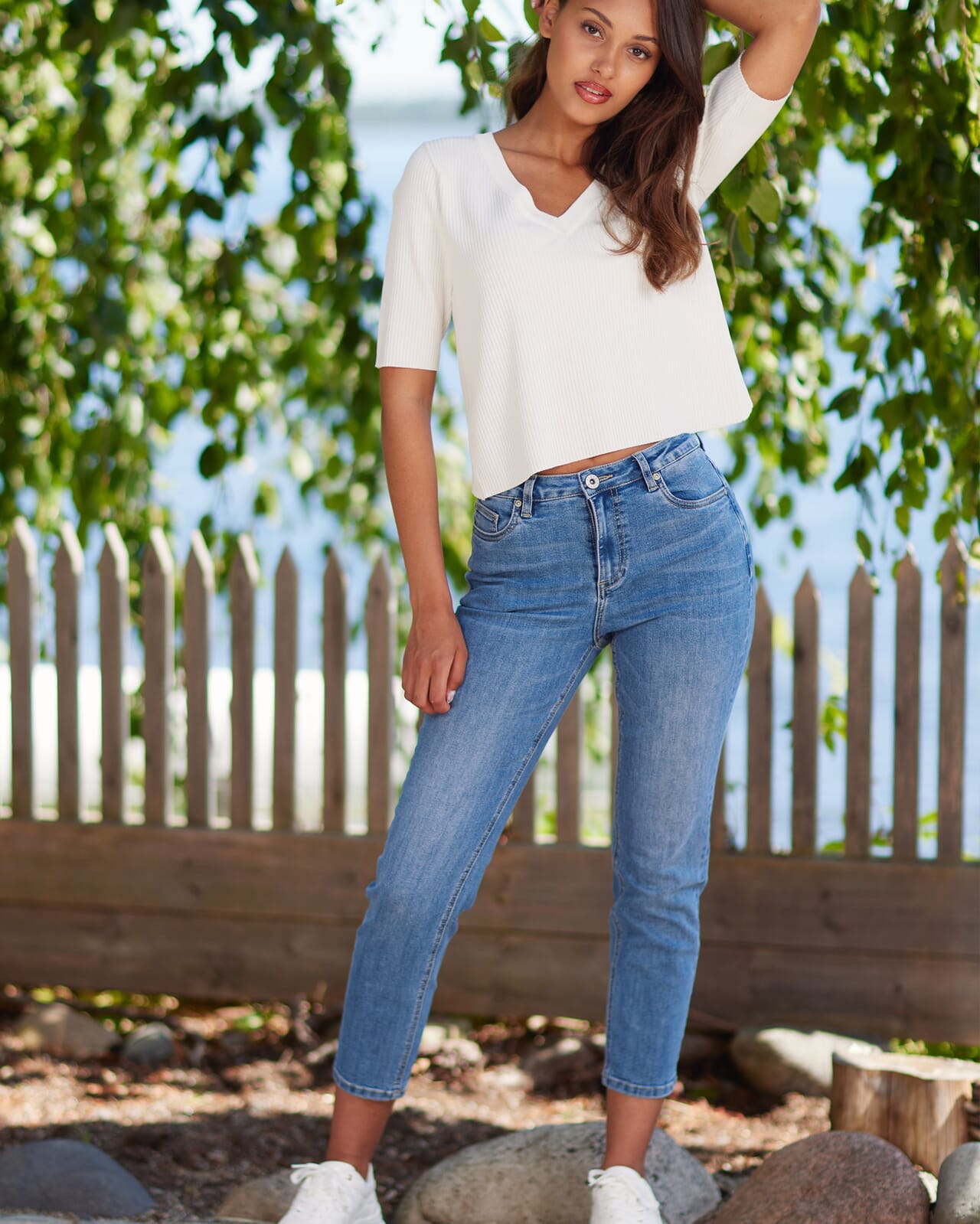 FLOYD Jeans Barbara 1016 - Medium J.Blue | Bukser til hverdag | FLOYD.no