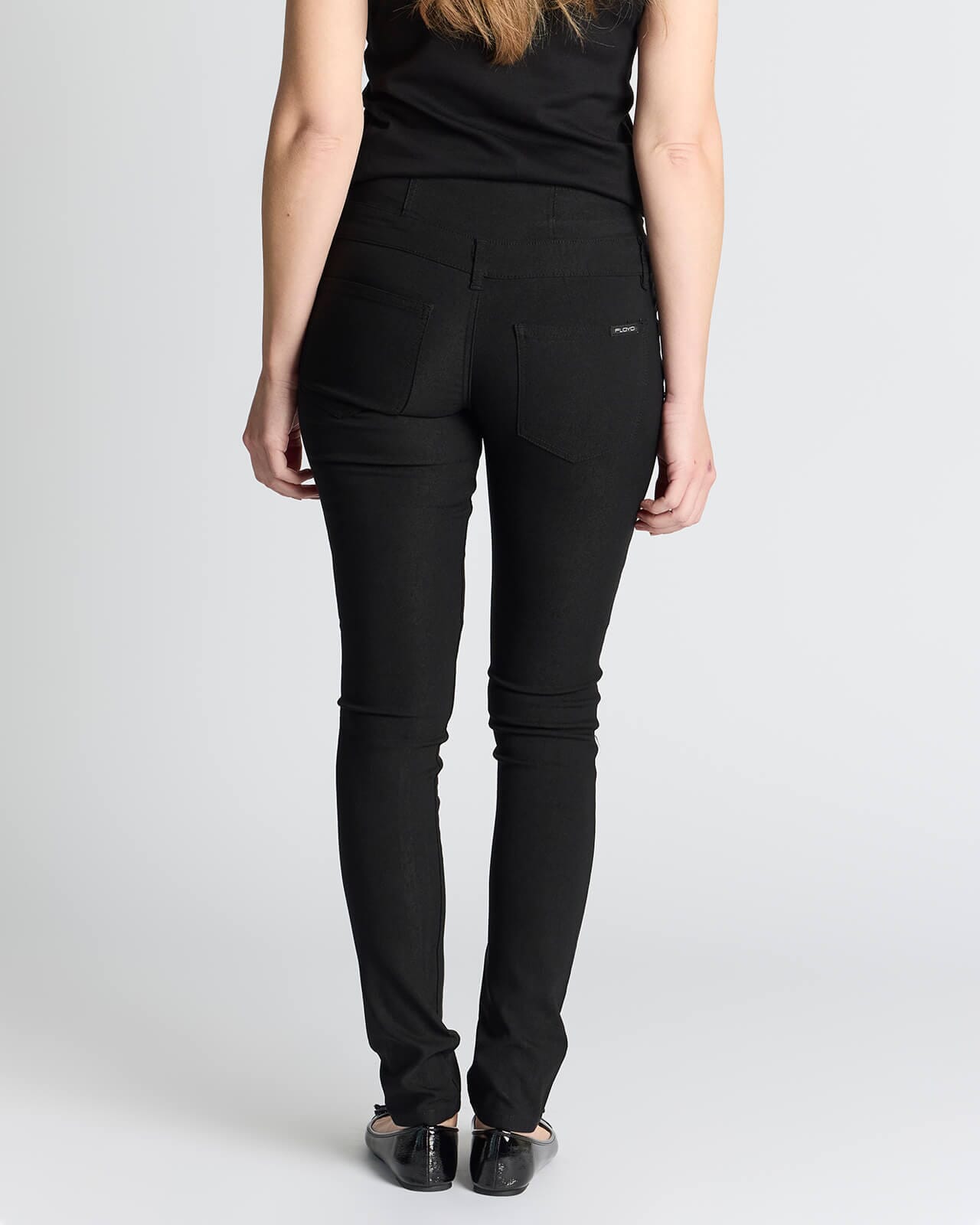 FLOYD Stretchbukse Angelina 180A - Black