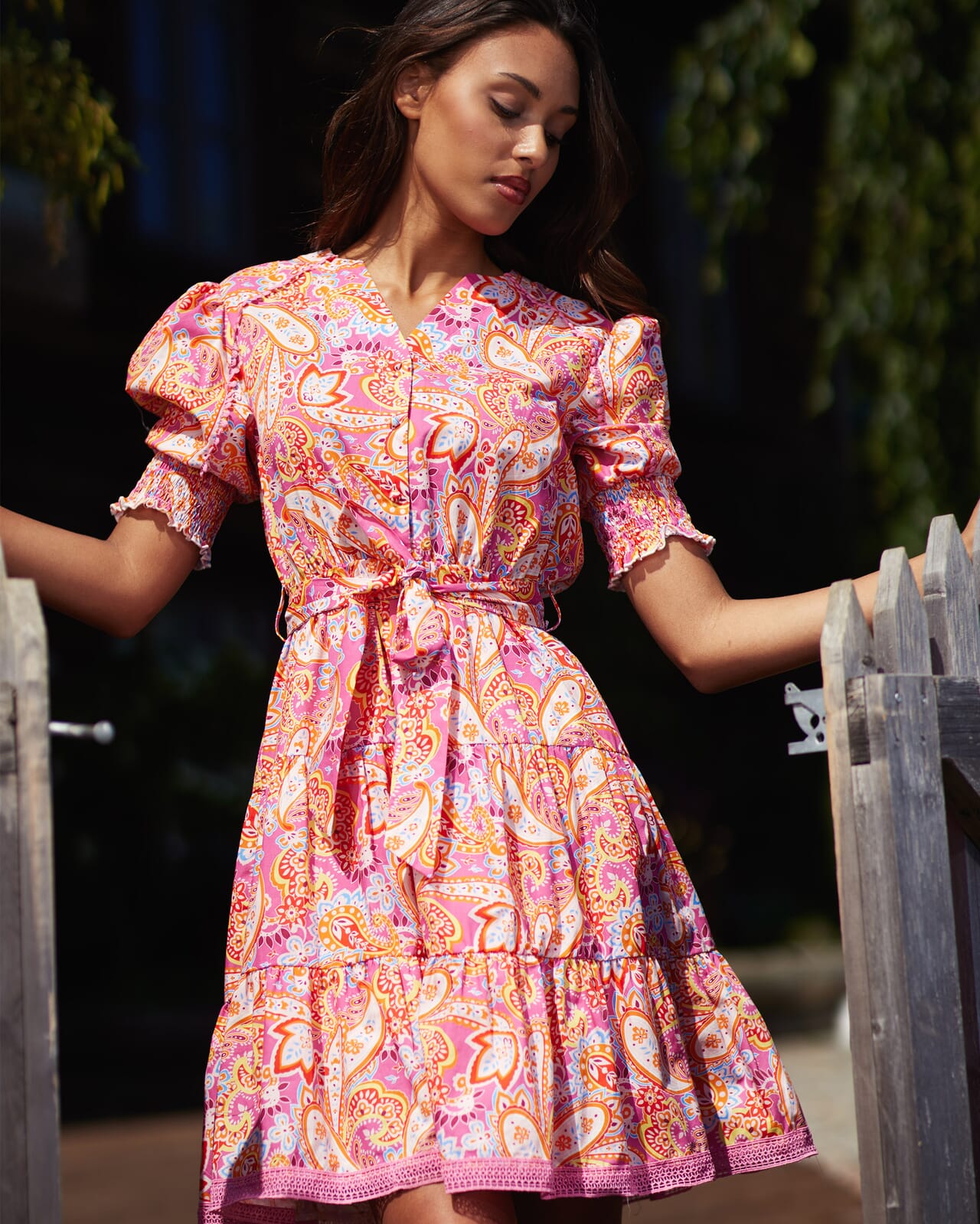 FLOYD Kjole Dora Happy - Pink | Korte kjoler til hverdag og fest | FLOYD.no